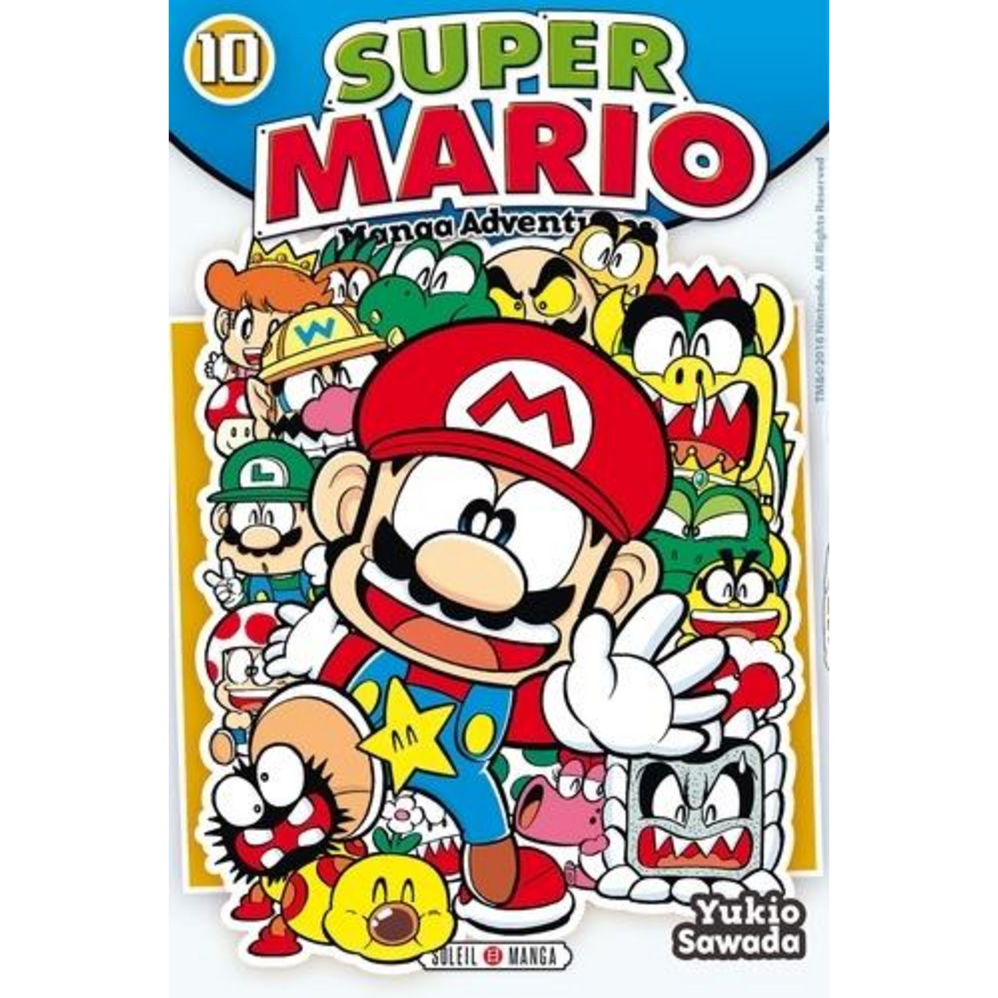 SUPER MARIO-MANGA ADVENTURES TOME 10, Sawada Yukio pas cher - Auchan.fr