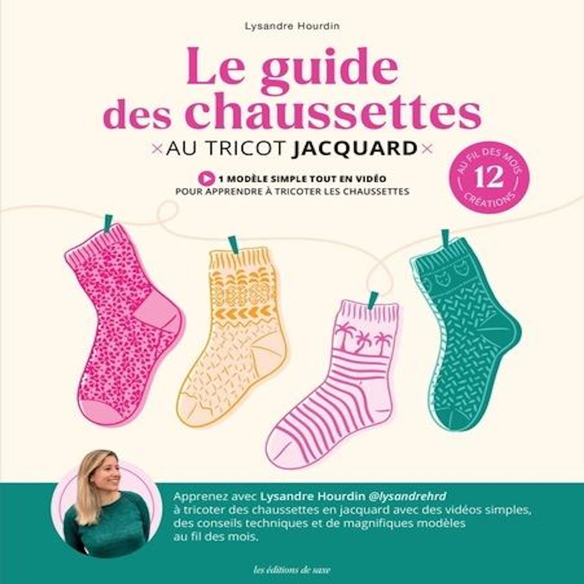 LE GUIDE DES CHAUSSETTES AU TRICOT JACQUARD, Hourdin Lysandre pas cher ...