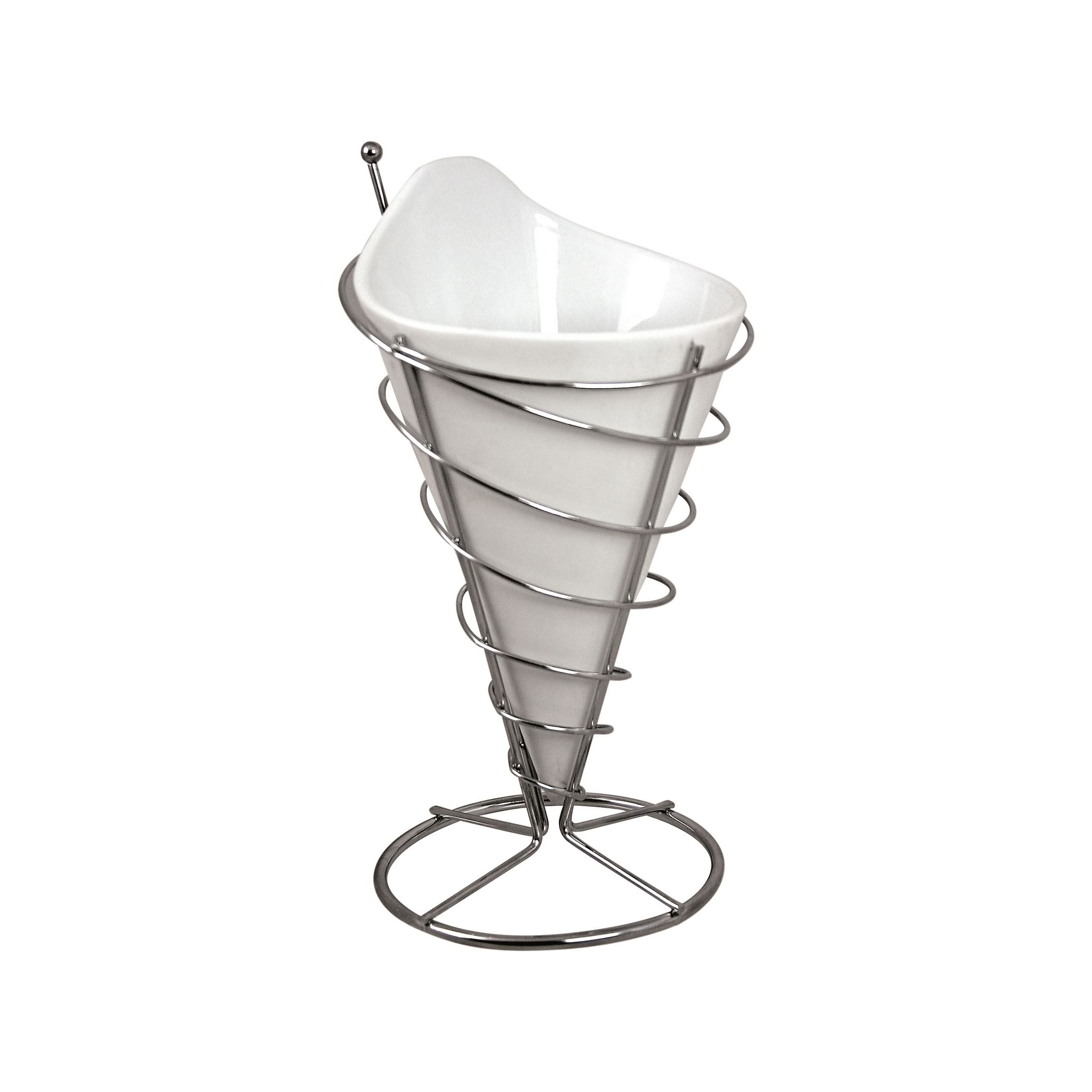 Cosy&Trendy Cornet de frites en porcelaine avec support pas cher ...