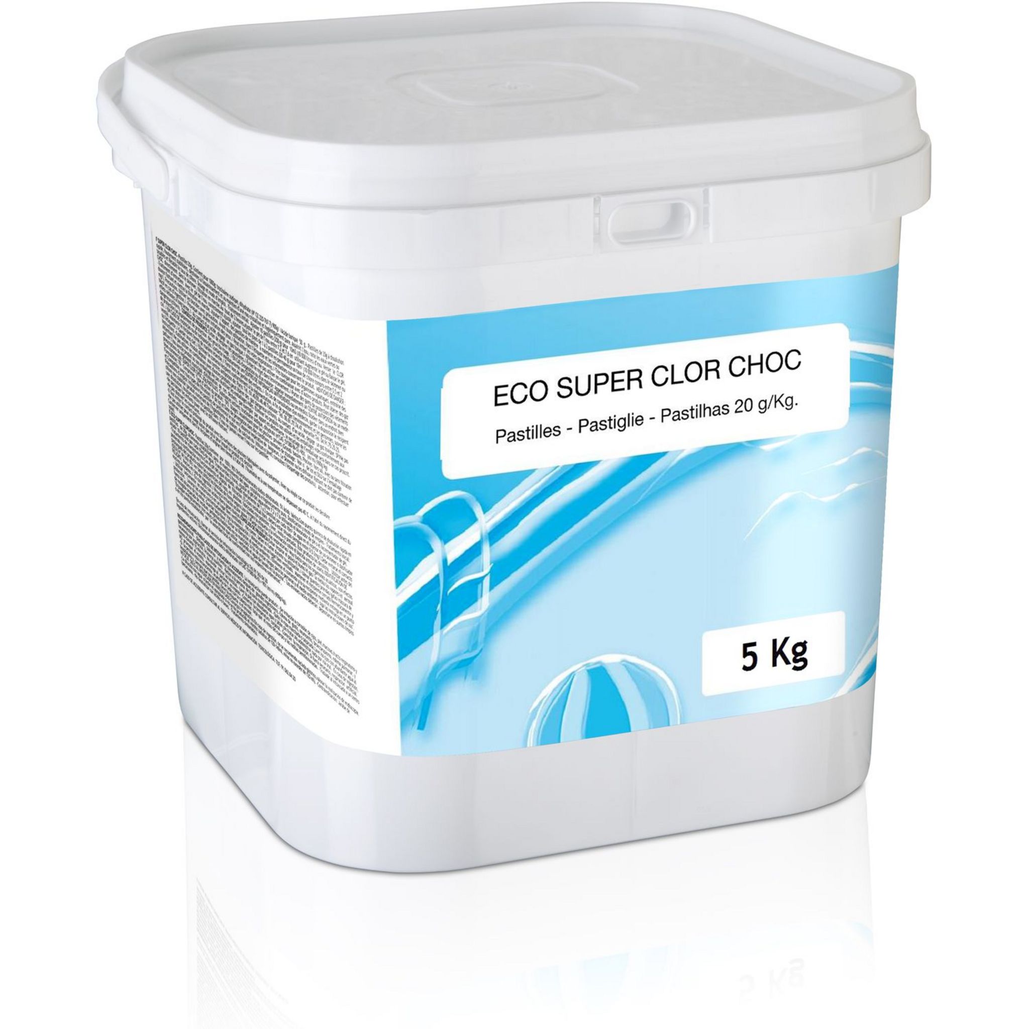 SANSMARQUE Chlore choc 5kg pastilles de 20g pas cher - Auchan.fr