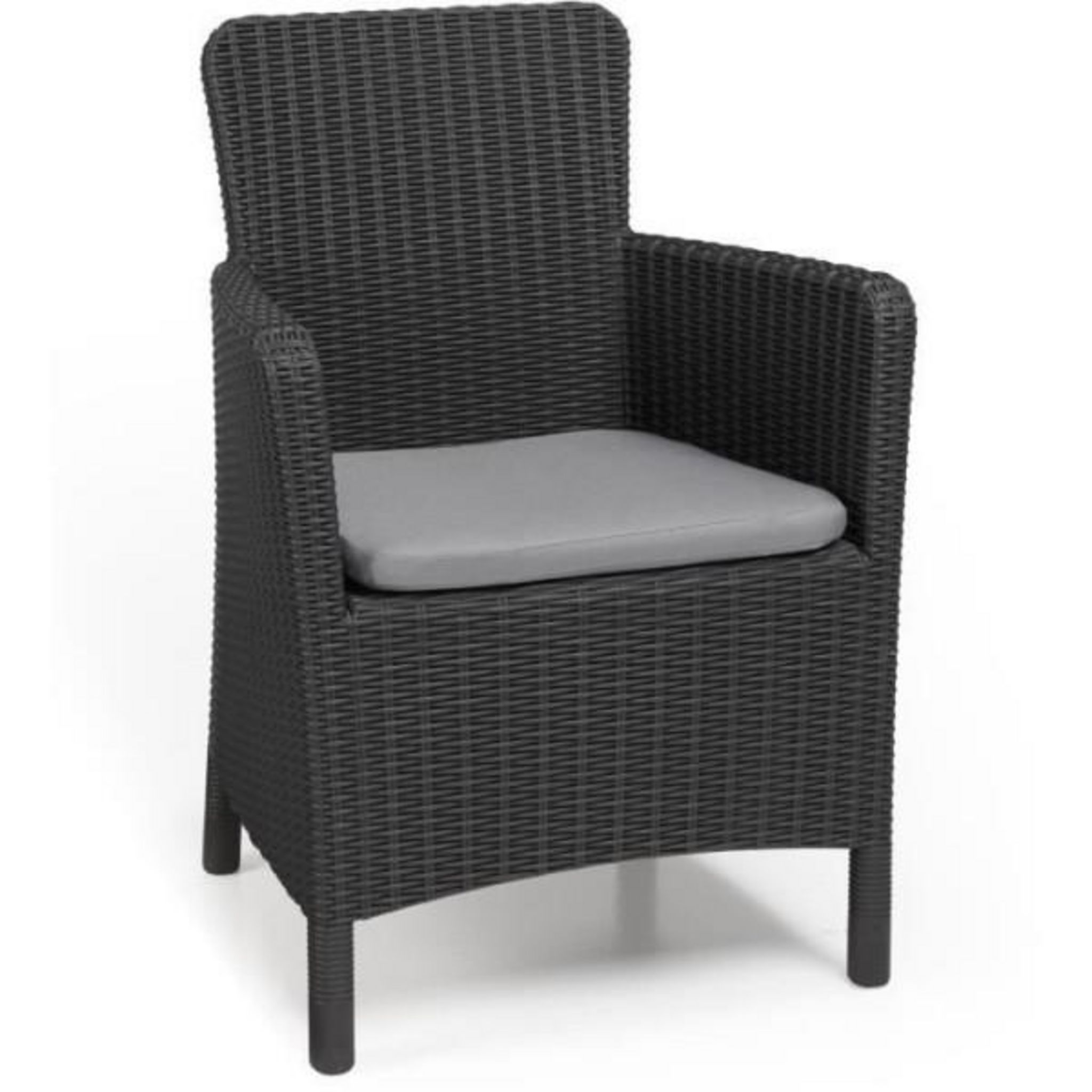 ALLIBERT by KETER Keter Chaise de salle a manger de jardin Trenton ...