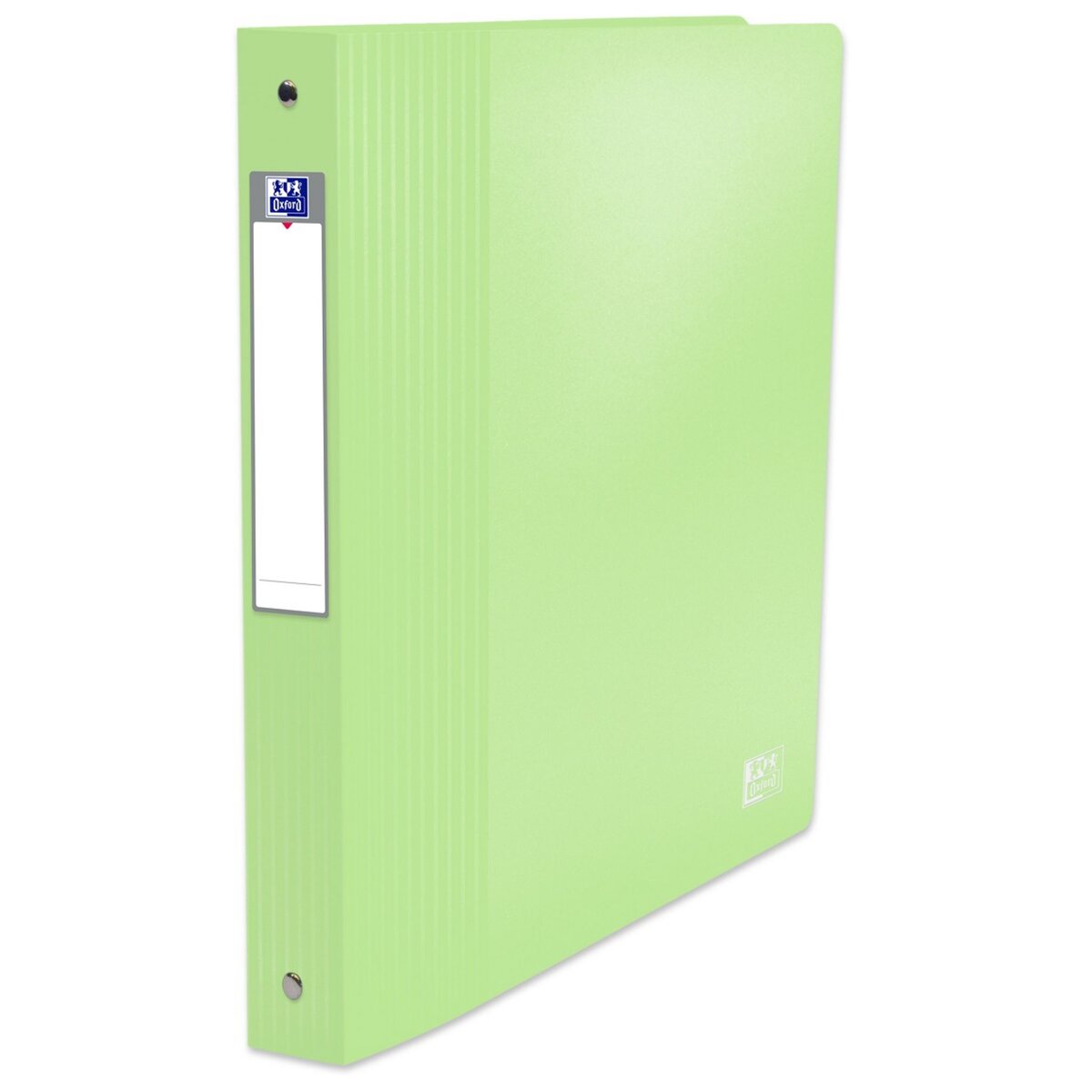 OXFORD Classeur A4 souple dos 40mm School Life Vert pastel pas cher ...