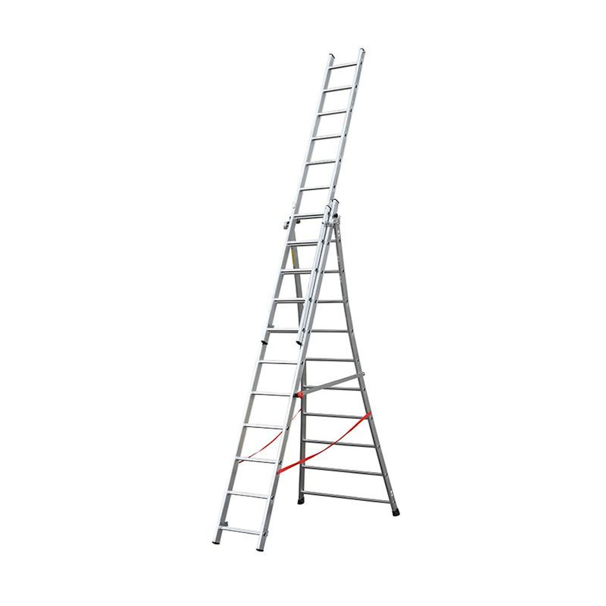 HAILO Echelle transformable pro 3 plans 3x11 échelons 6,5m/7,3m en ...