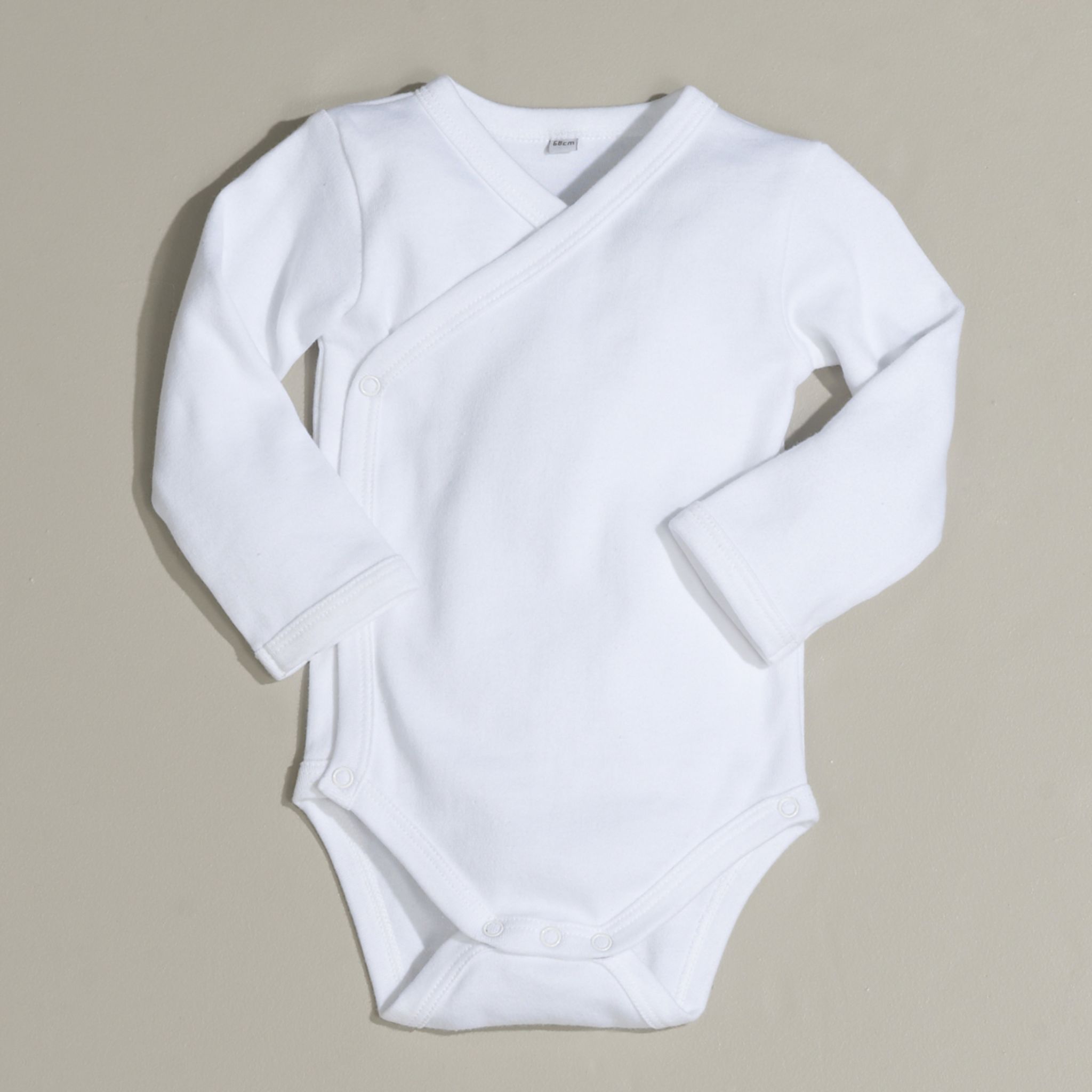 Body coton bio manches longues pas cher - Auchan.fr