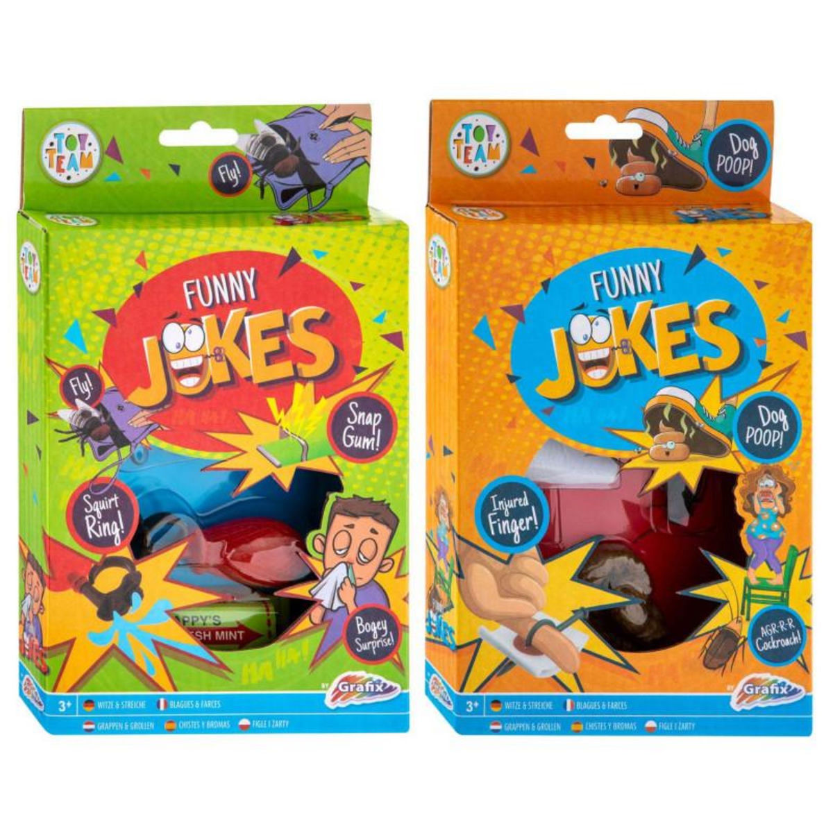 GRAFIX Grafix - Joke box, 3 pcs. 720002 pas cher - Auchan.fr