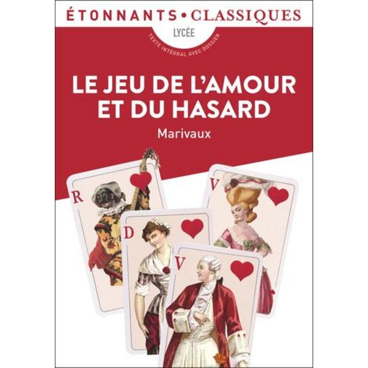 LE JEU DE L'AMOUR ET DU HASARD, Marivaux Pierre de pas cher - Auchan.fr