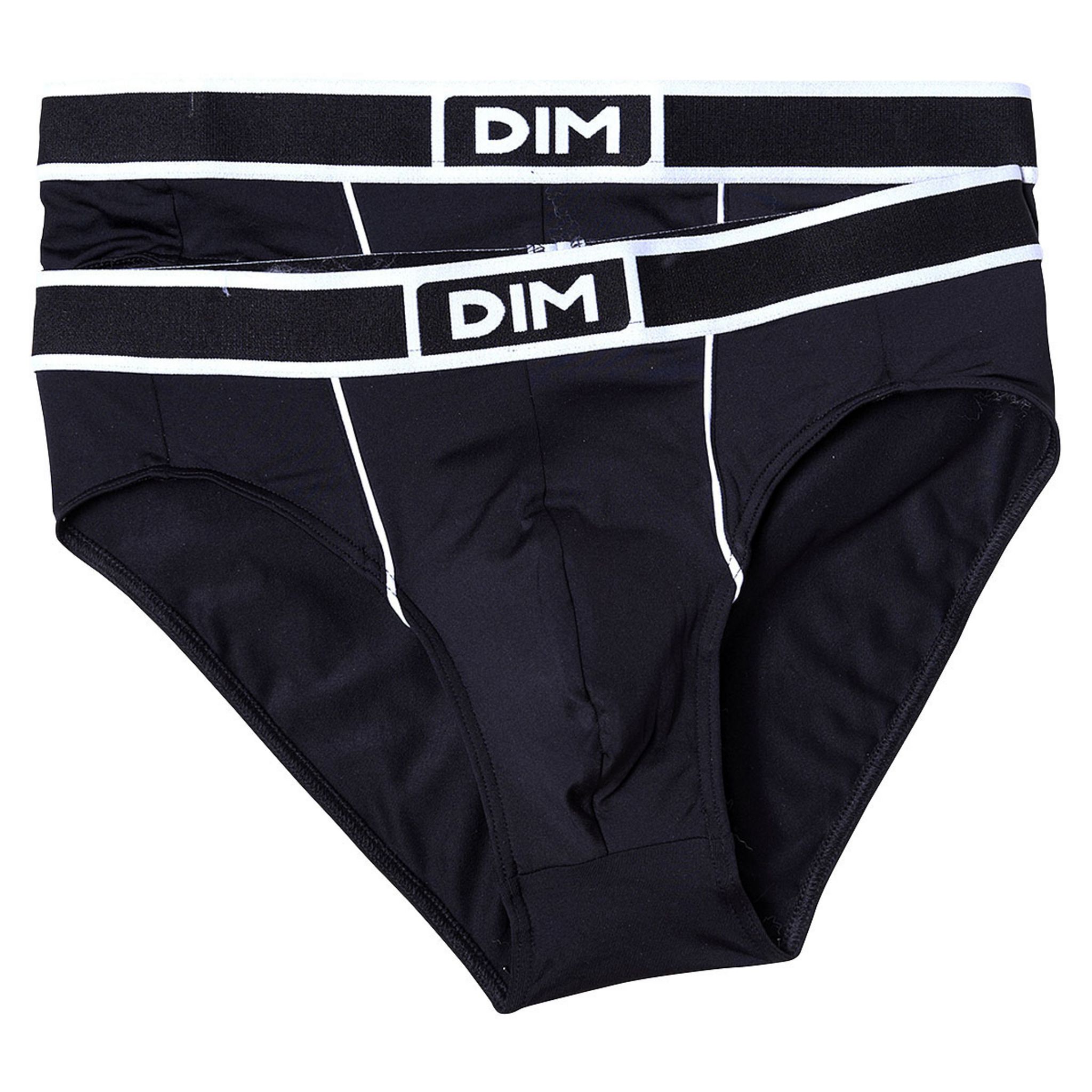 DIM Lot de 2 slips microfibre pas cher - Auchan.fr
