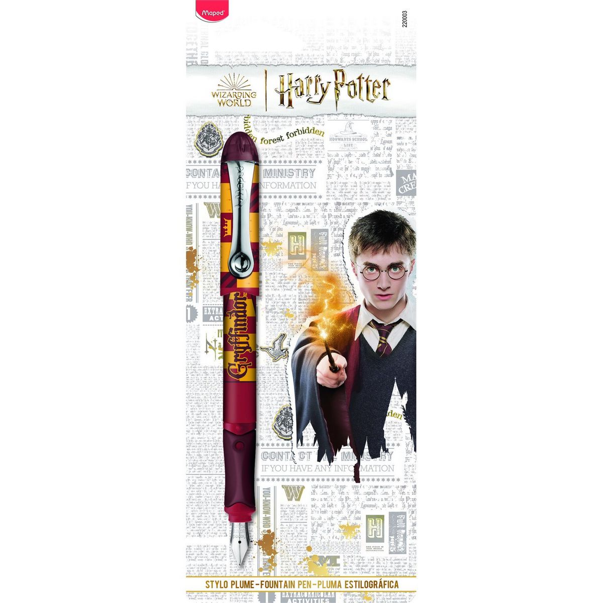 MAPED Stylo plume Harry Potter pas cher - Auchan.fr