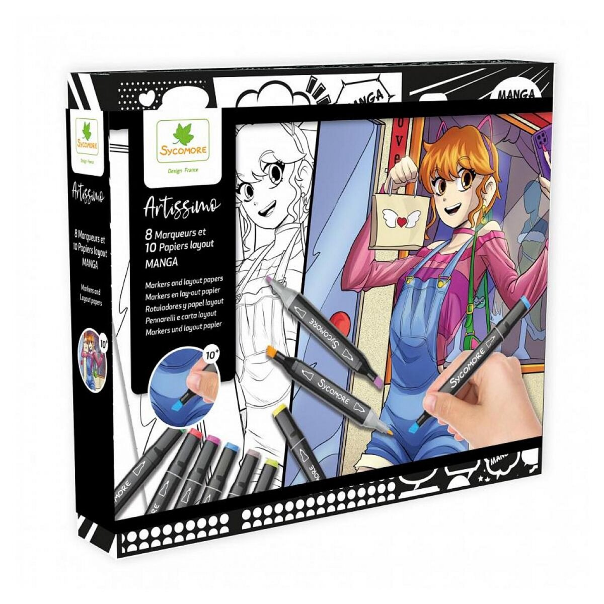 Au Sycomore Artissimo - gm layout et marqueurs – manga fille pas cher ...