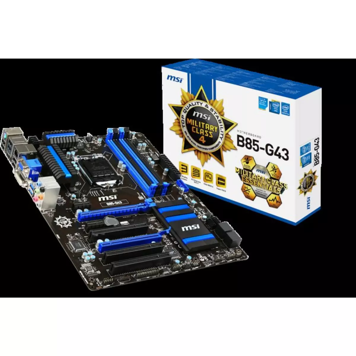 MSI Carte mere B85-G43 pas cher - Auchan.fr MSI Carte mere B85-G43 pas cher - Auchan.fr