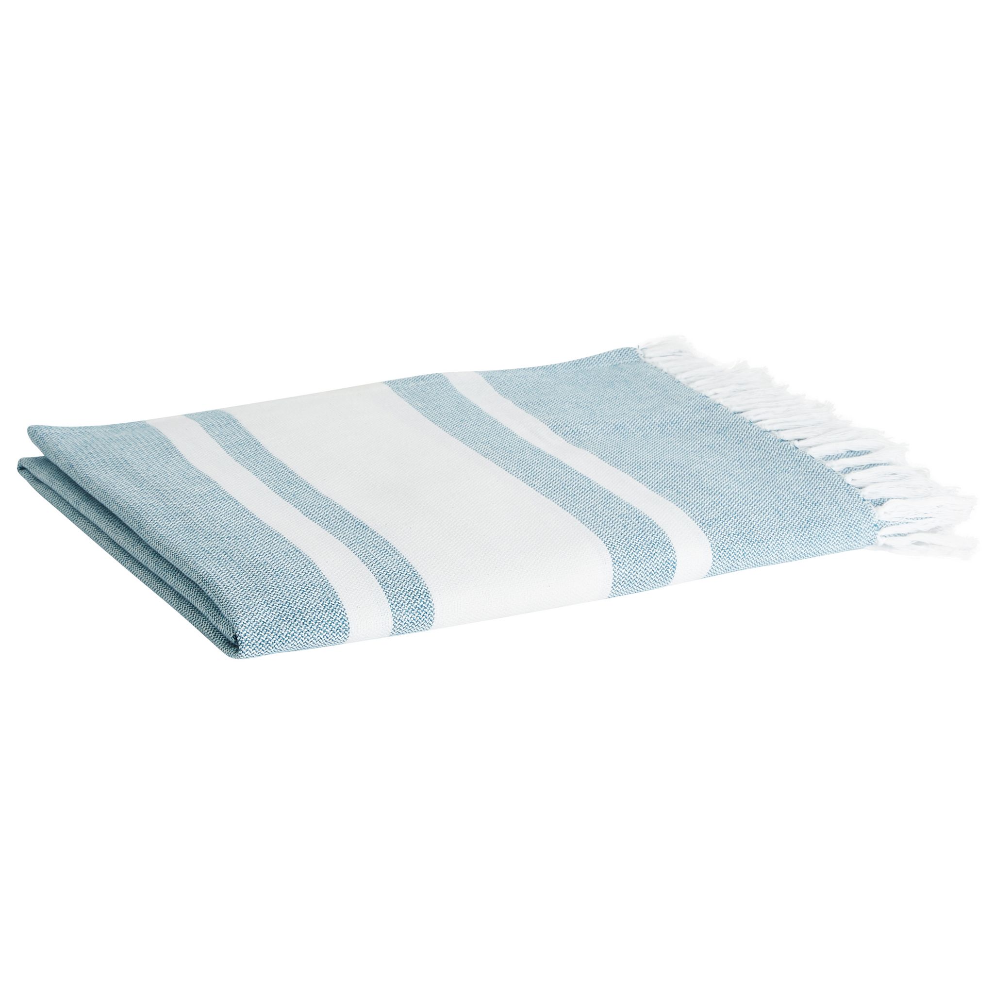 ACTUEL Foutah en coton à franges pas cher - Auchan.fr