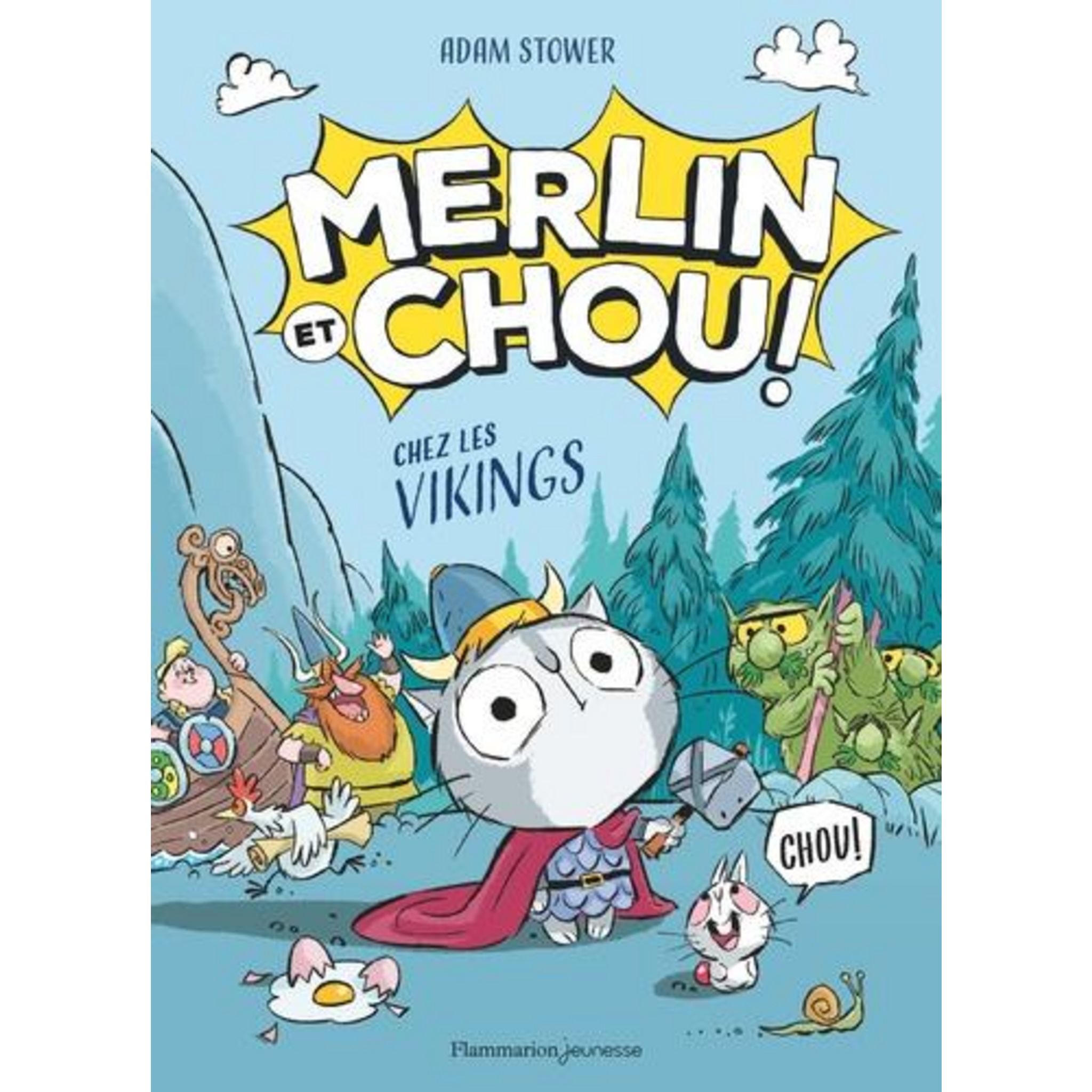 MERLIN ET CHOU : CHEZ LES VIKINGS, Stower Adam pas cher - Auchan.fr