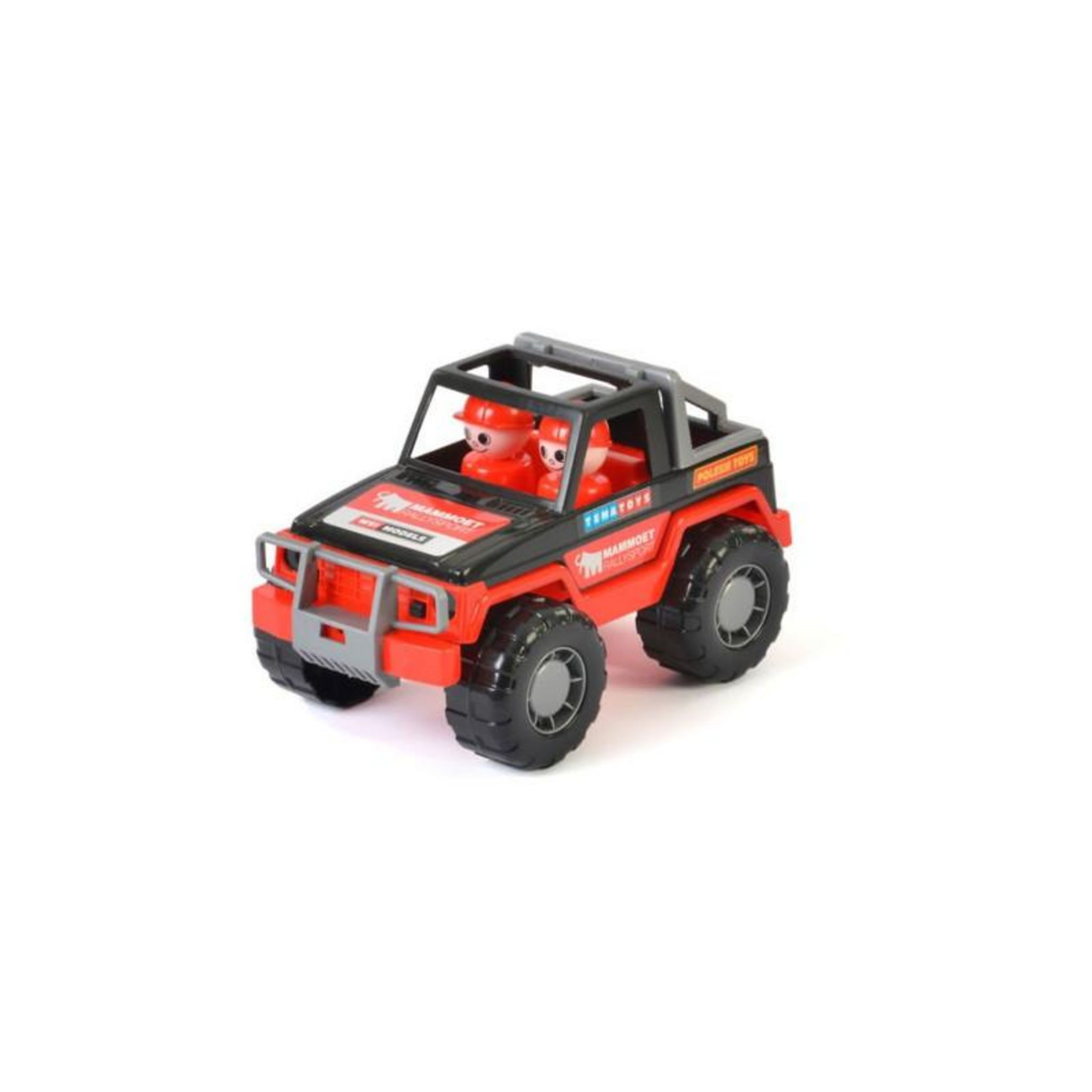 MAMMOET TOYS MAMMOET TOYS Mammoth Jeep with Toy Figures pas cher ...