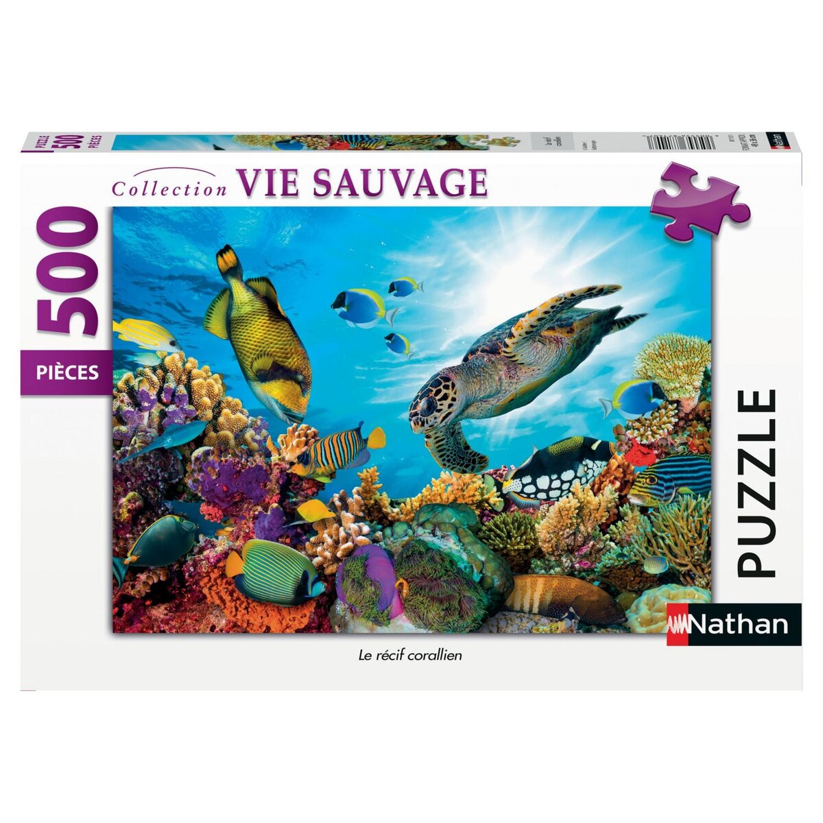 RAVENSBURGER Puzzle Nathan 500 pièces - Le récif corallien pas cher ...
