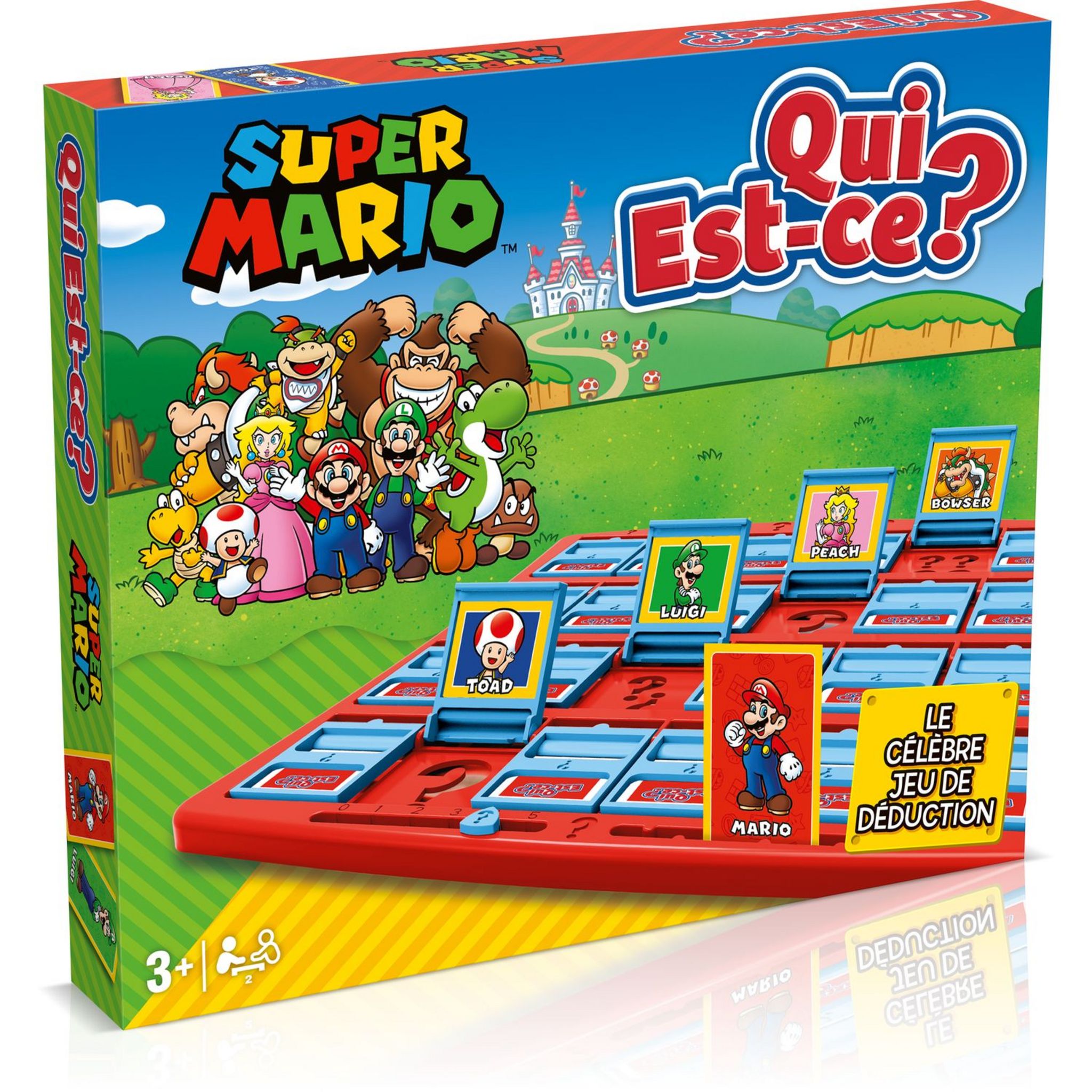 WINNING MOVES Jeu Qui est-ce ? Super Mario pas cher - Auchan.fr