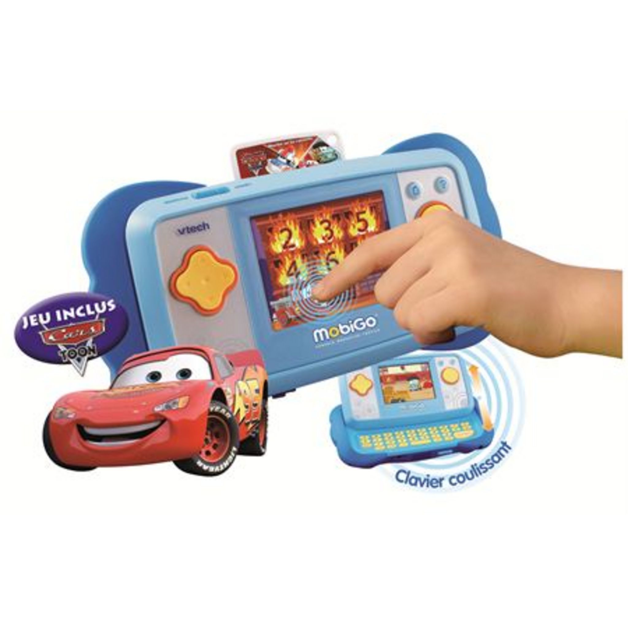VTECH Console Mobigo + jeu Cars pas cher - Auchan.fr