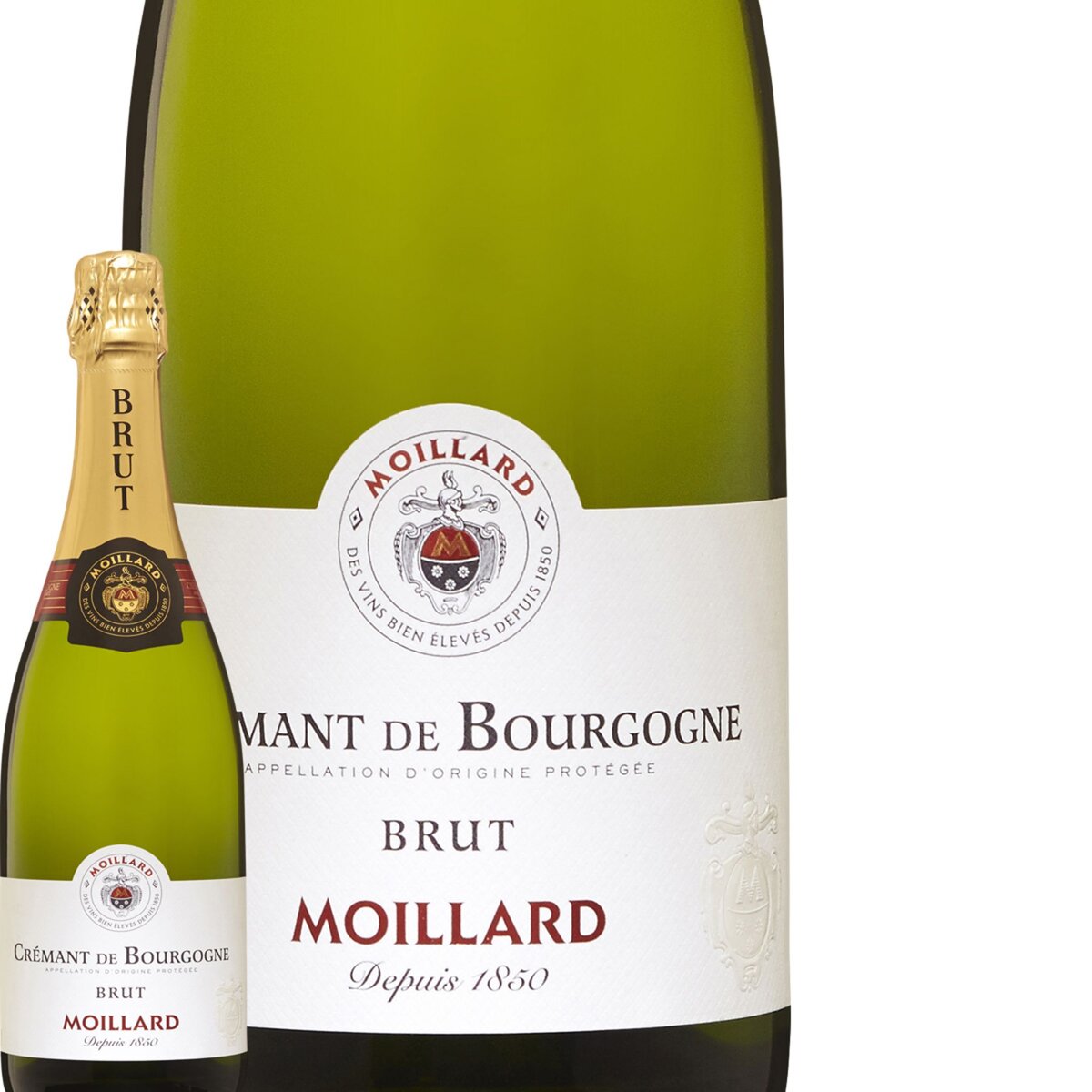 Moillard Crémant de Bourgogne Brut pas cher - Auchan.fr