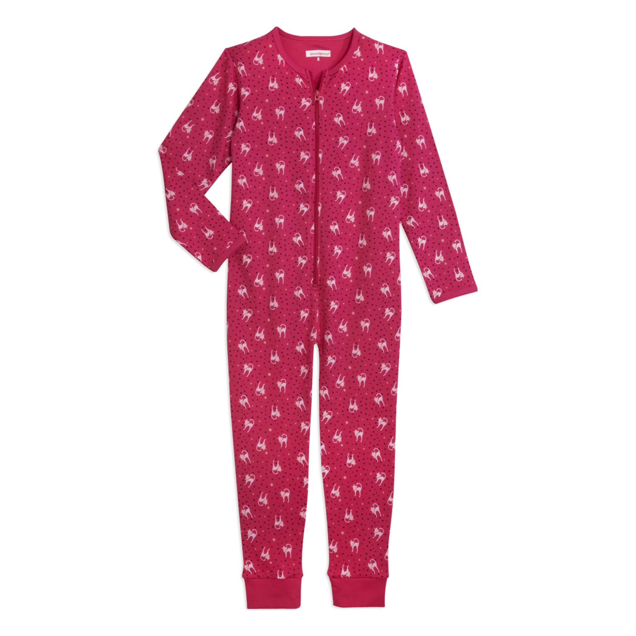 IN EXTENSO Combinaison pyjama fille du 2 au 8 ans pas cher - Auchan.fr