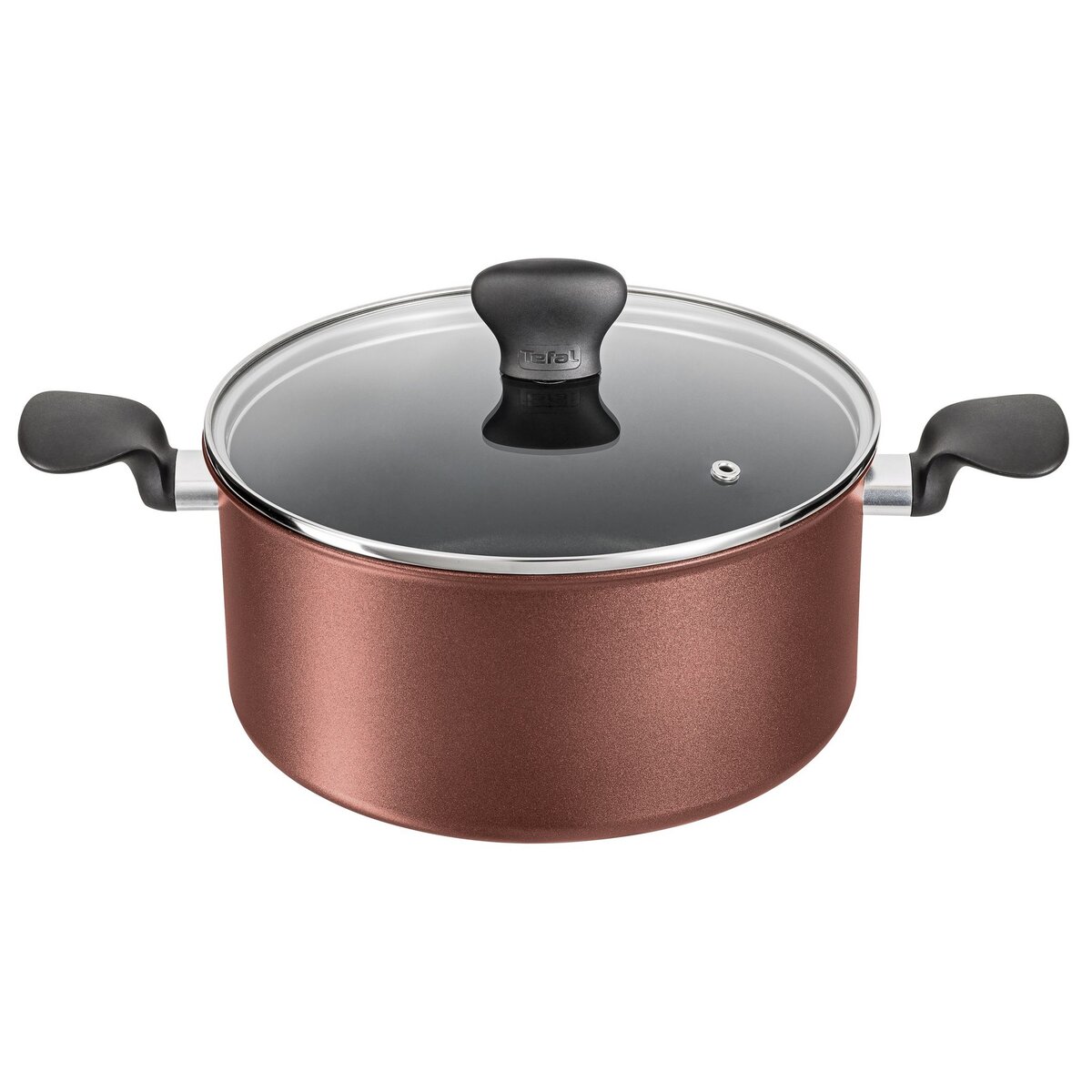TEFAL Faitout induction OPTIMAL 24 cm pas cher - Auchan.fr