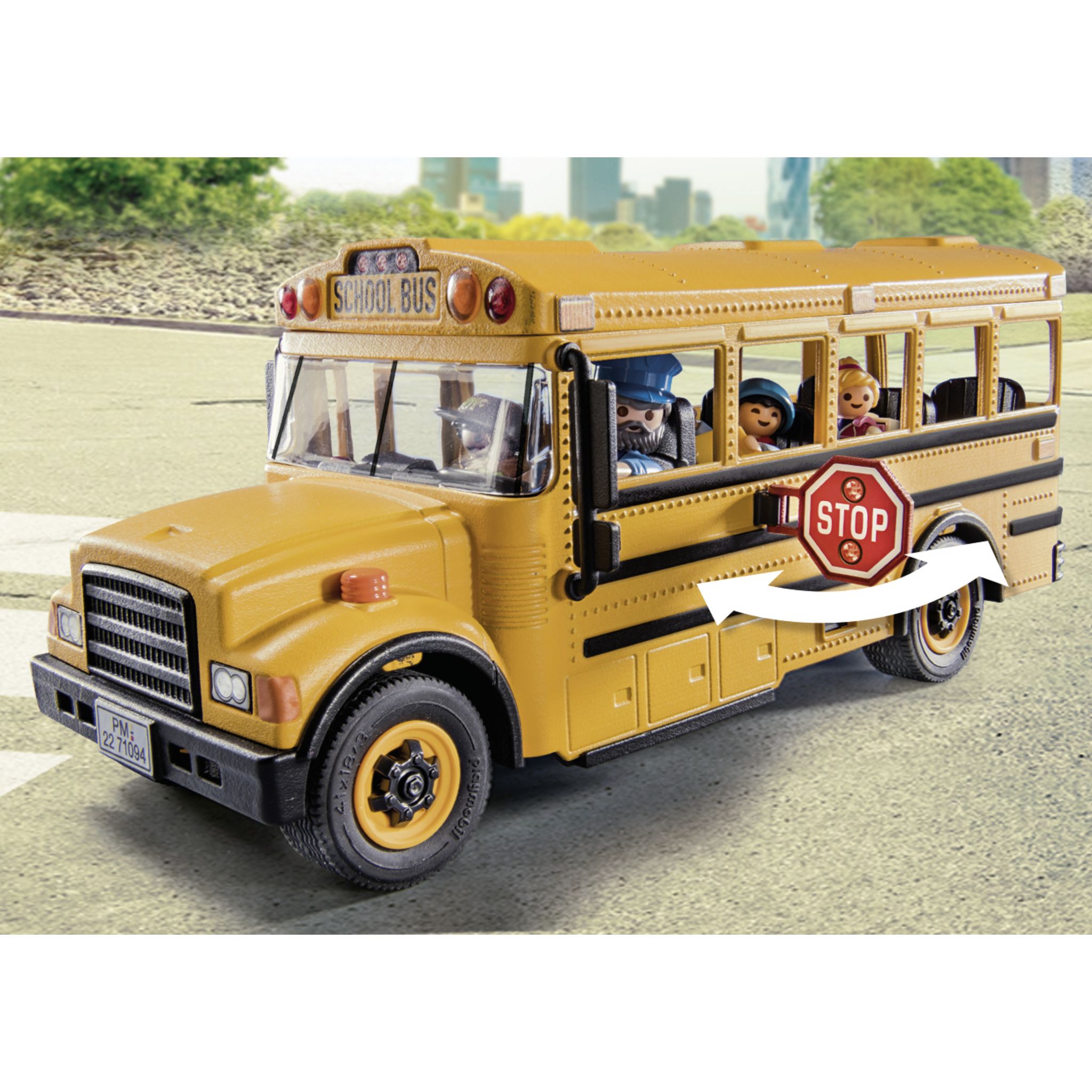 PLAYMOBIL 71094 Bus scolaire pas cher - Auchan.fr
