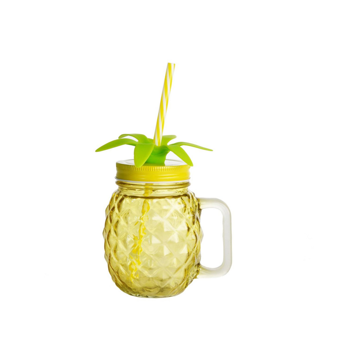 ACTUEL Jar ananas 45 cl verre pas cher - Auchan.fr