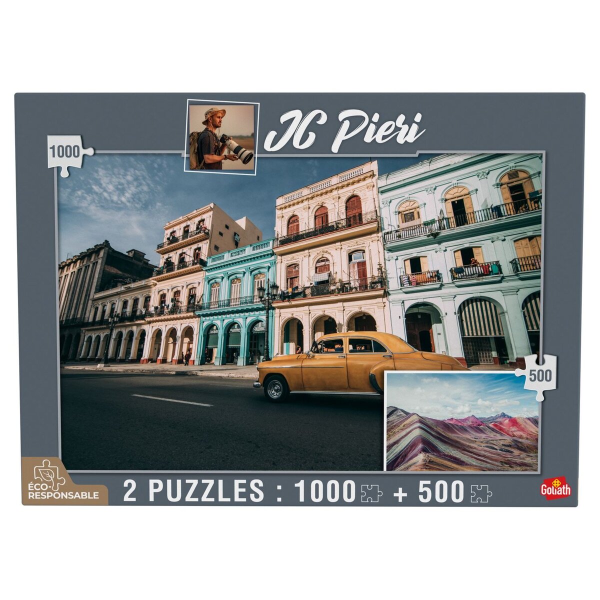 GOLIATH Puzzles 1000 et 500 pièces Collection JC Pieri La Havane (Cuba ...