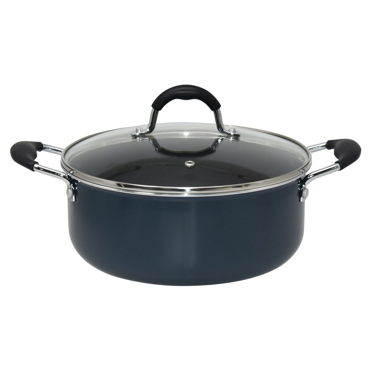 ACTUEL Faitout induction + couvercle 24 cm pas cher - Auchan.fr