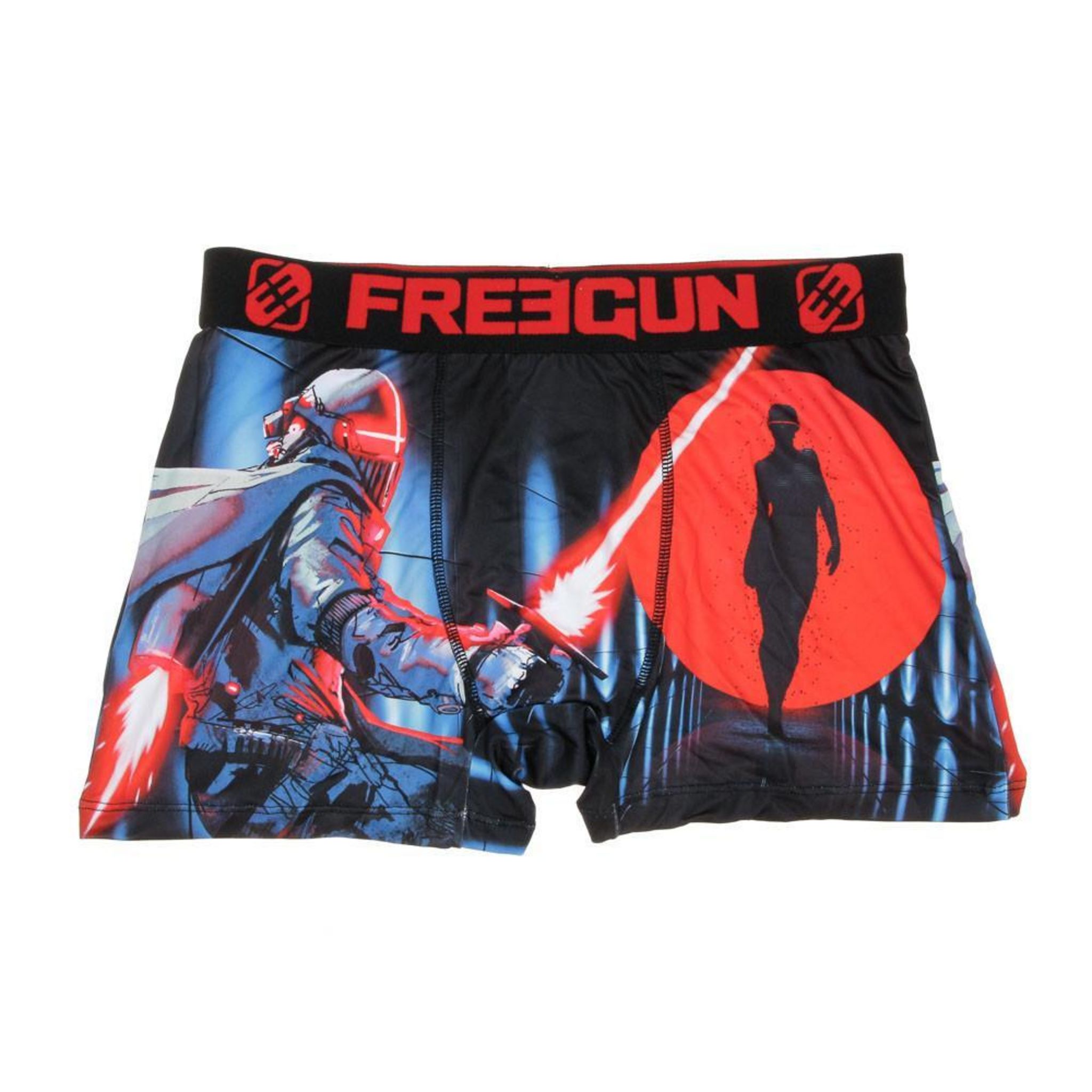 FREEGUN Boxer /Rouge Homme Freegun Hero Like pas cher - Auchan.fr