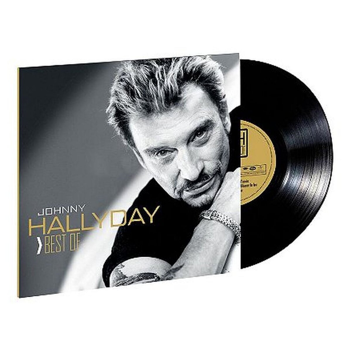 Johnny Hallyday Best-of VINYLE pas cher - Auchan.fr