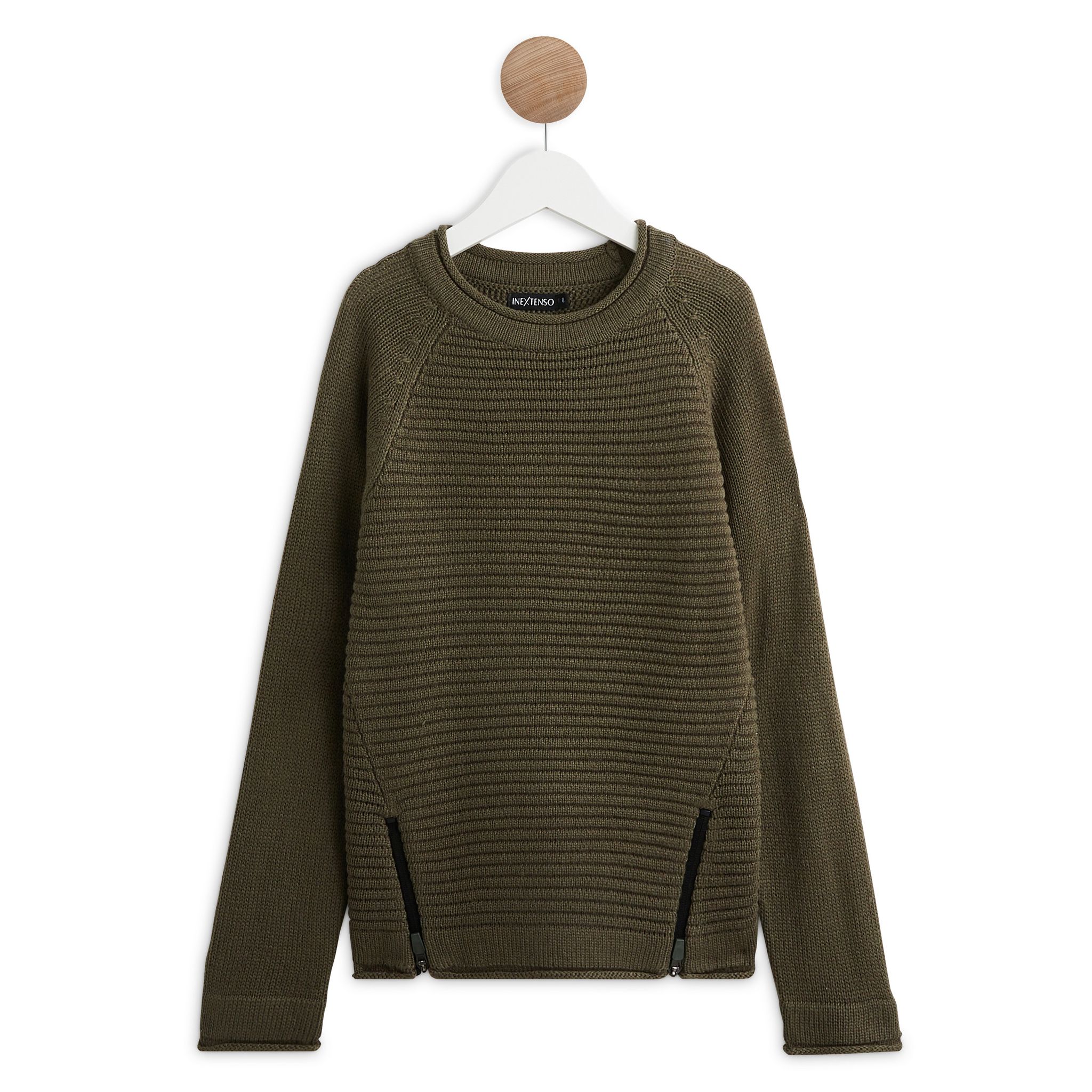 INEXTENSO Pull avec zip garçon pas cher - Auchan.fr