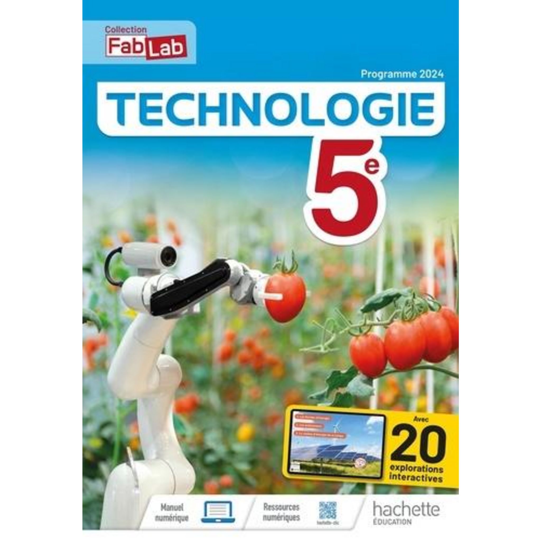TECHNOLOGIE 5E FABLAB. EDITION 2024, Maulion Marie pas cher - Auchan.fr