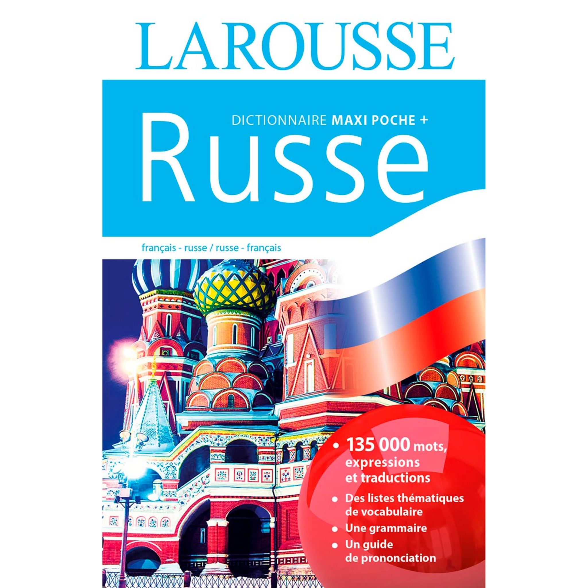 LAROUSSE Dictionnaire Larousse maxi poche plus Russe pas cher - Auchan.fr