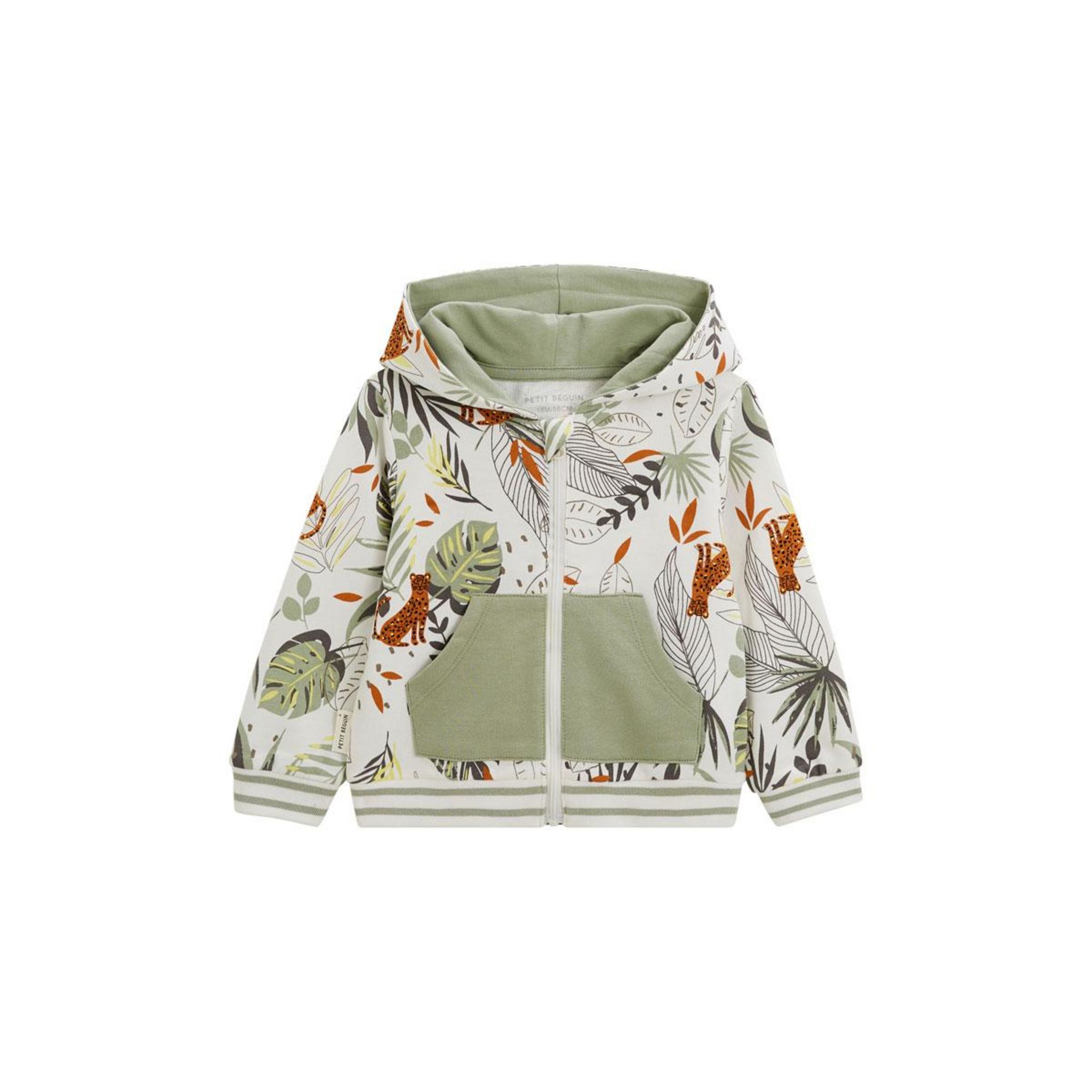 Ensemble Habille Petit Béguin Sweat à Capuche Zippé Enfant Olajava Pas ...