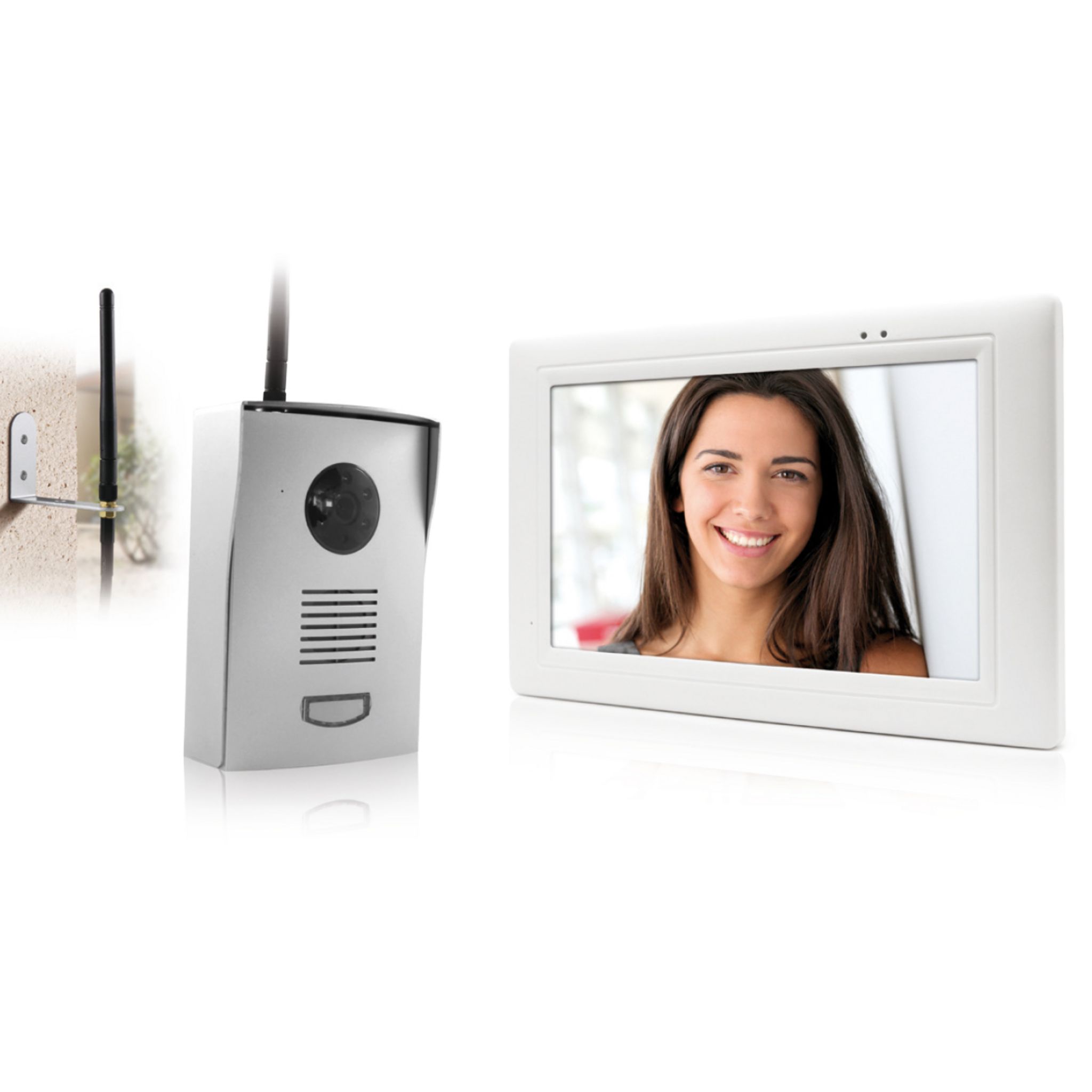 THOMSON Interphone vidéo à mémorisation sans fil pas cher - Auchan.fr