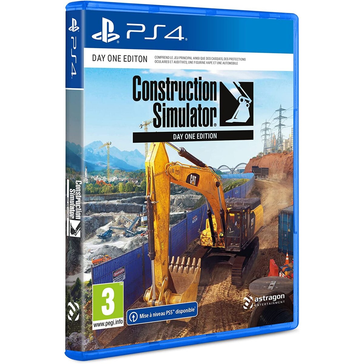 Construction Simulator D1 PS4 pas cher - Auchan.fr
