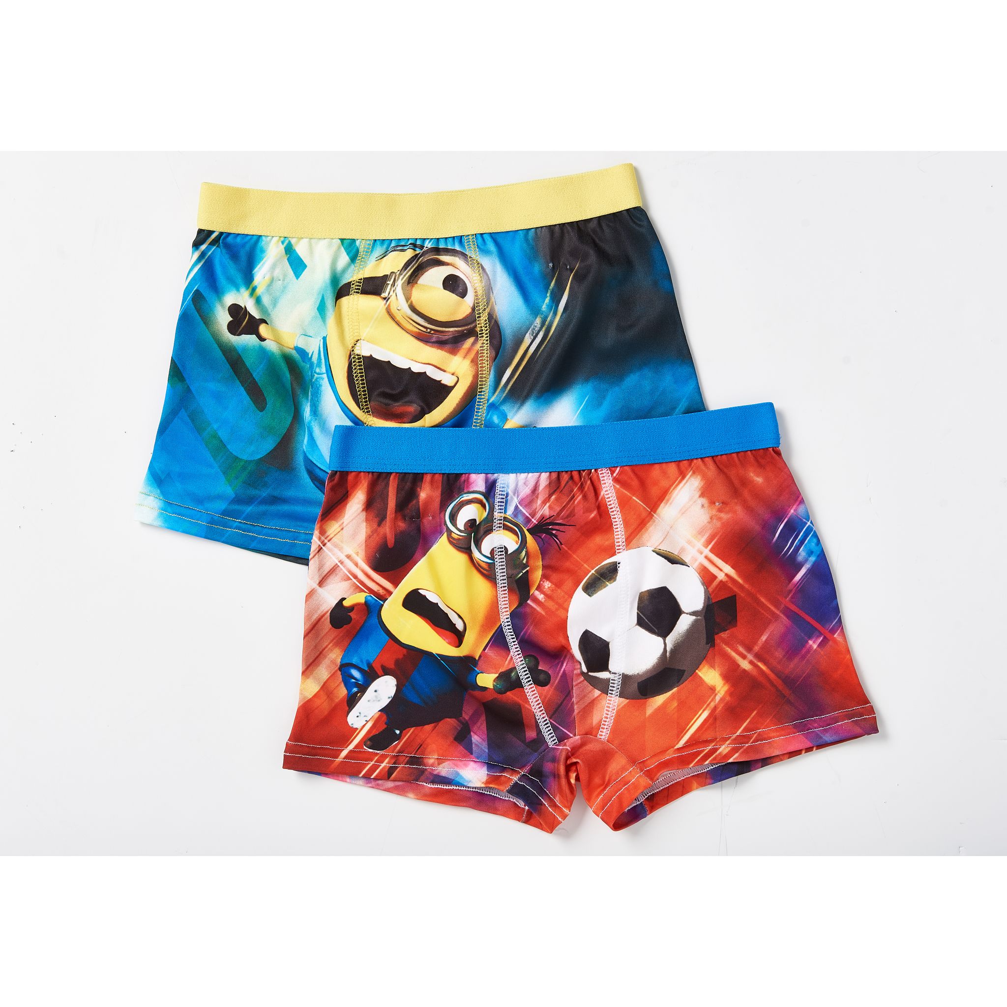 LES MINIONS Lot de 2 boxers garçon pas cher - Auchan.fr