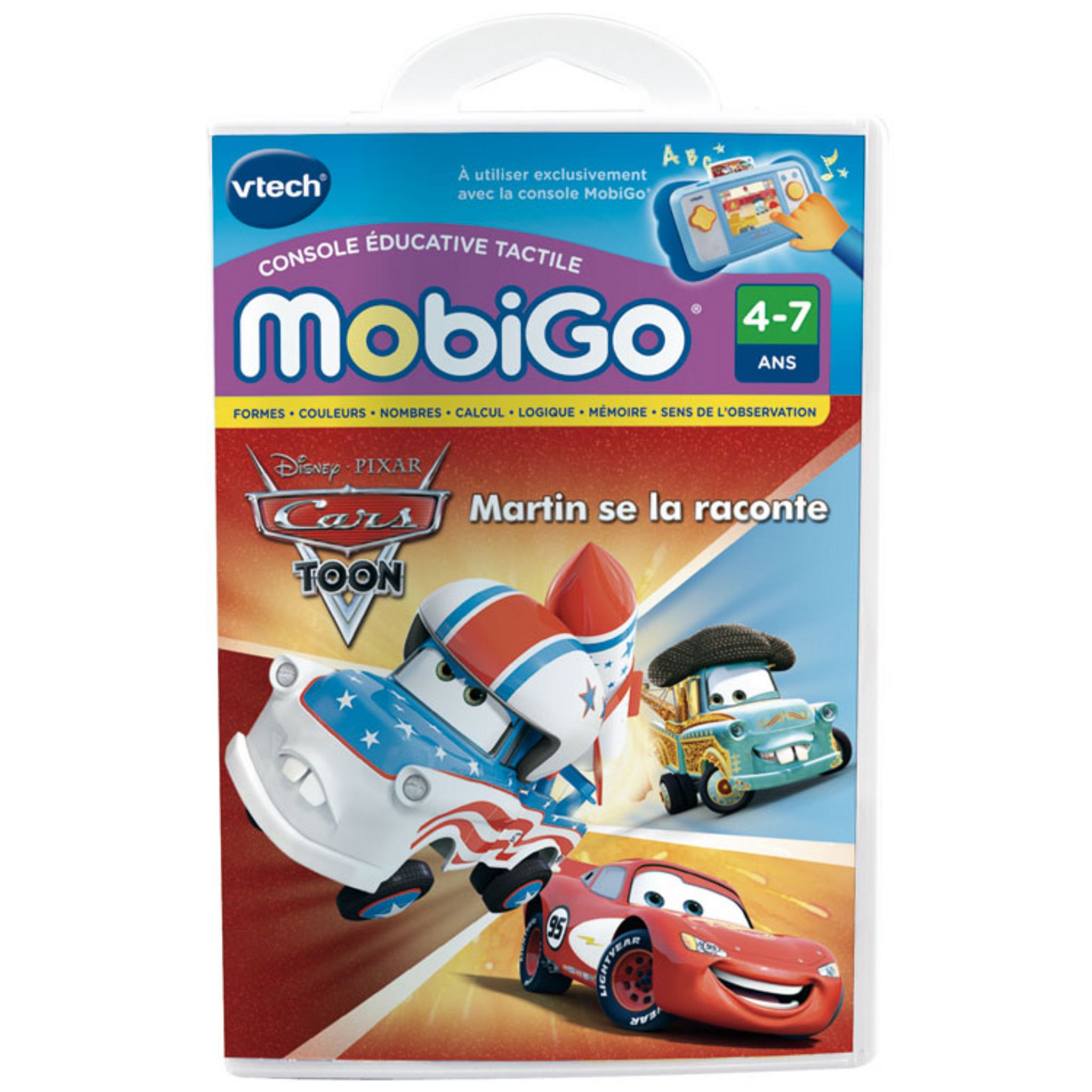 VTECH Jeu mobigo Cars toons pas cher - Auchan.fr