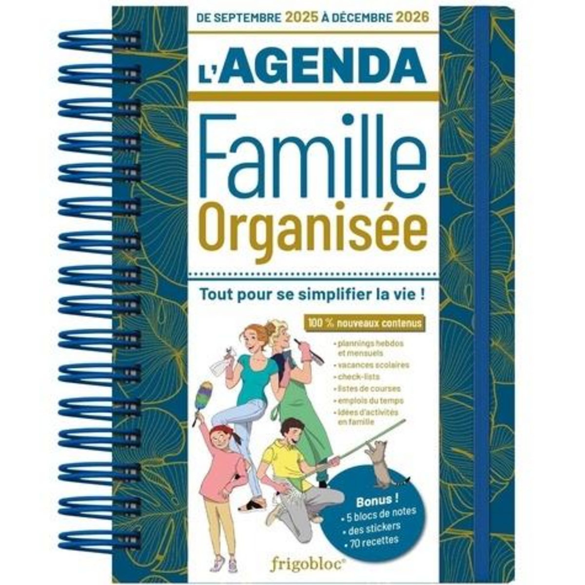 L'AGENDA FAMILLE ORGANISEE, Play Bac pas cher - Auchan.fr