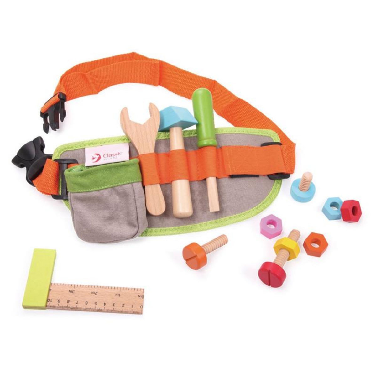 CLASSIC WORLD Classic World Tool Belt, 13dlg. pas cher - Auchan.fr