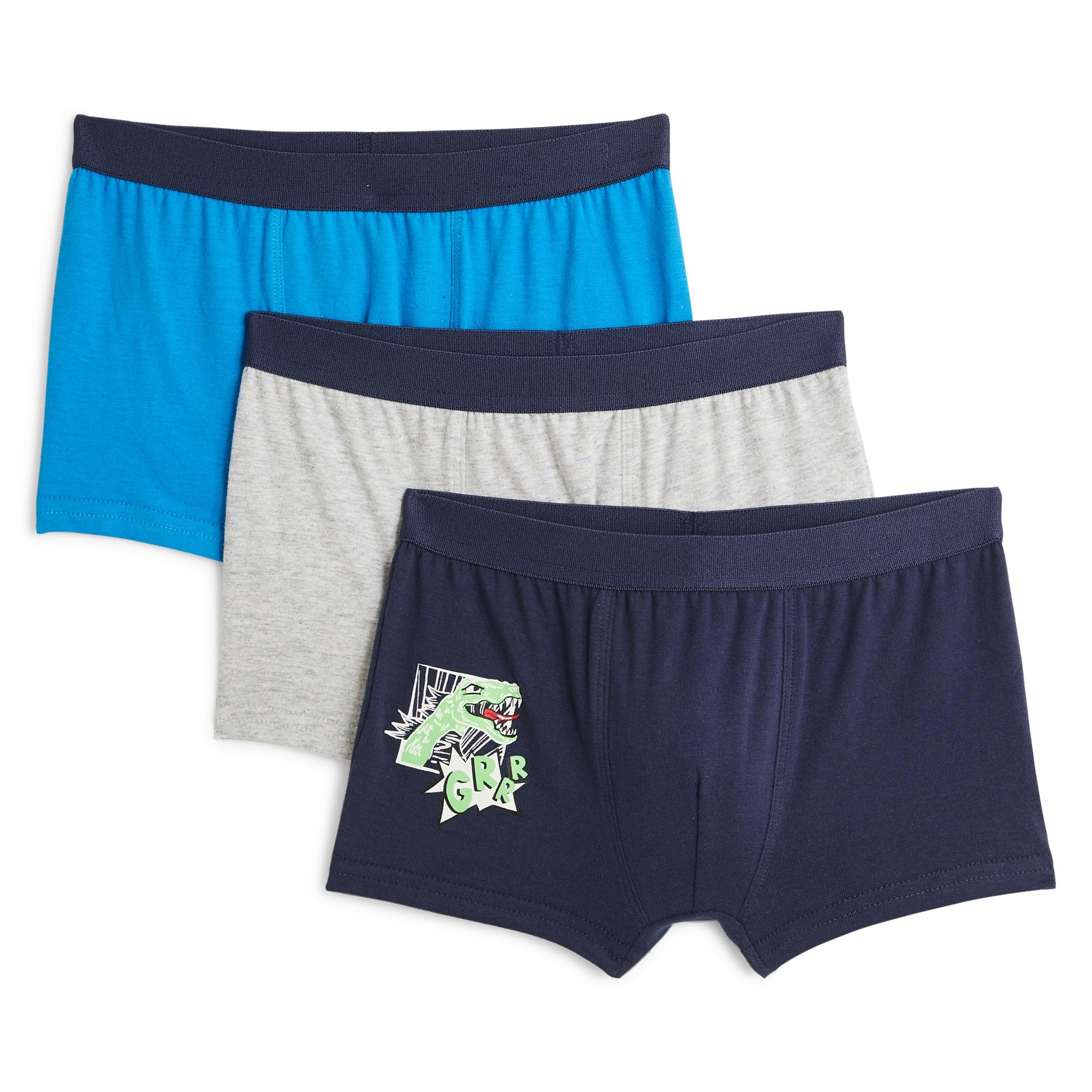 INEXTENSO Lot de 3 boxers dragons garçon pas cher - Auchan.fr