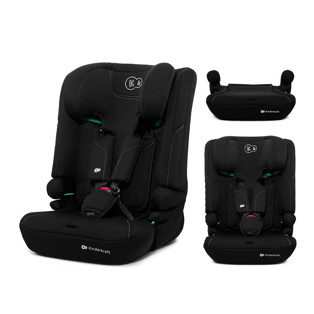 KINDERKRAFT Siège auto 3-en-1 universelle pas cher - Auchan.fr
