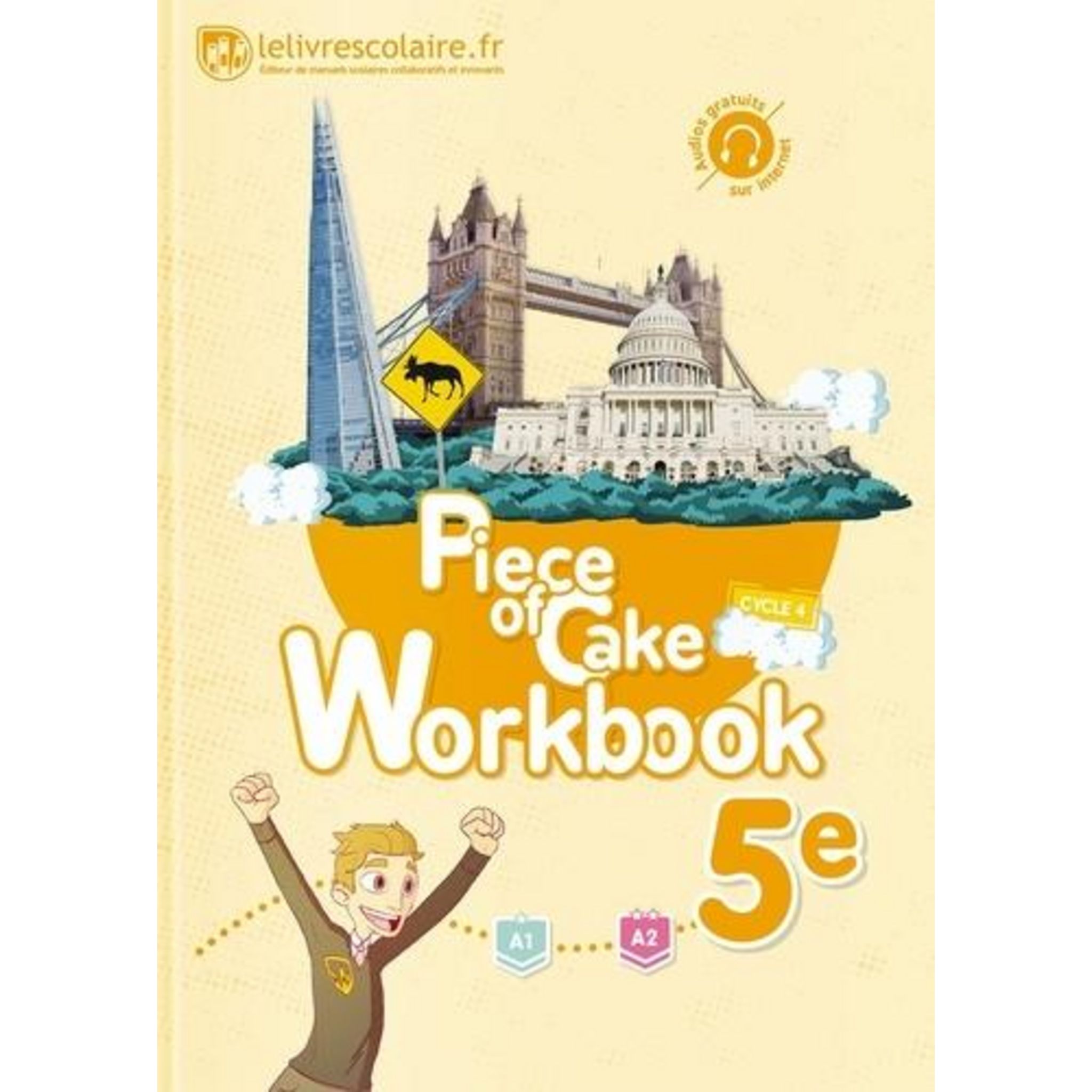 PIECE OF CAKE 5E. WORKBOOK, EDITION 2017, Bonzom Alice pas cher - Auchan.fr