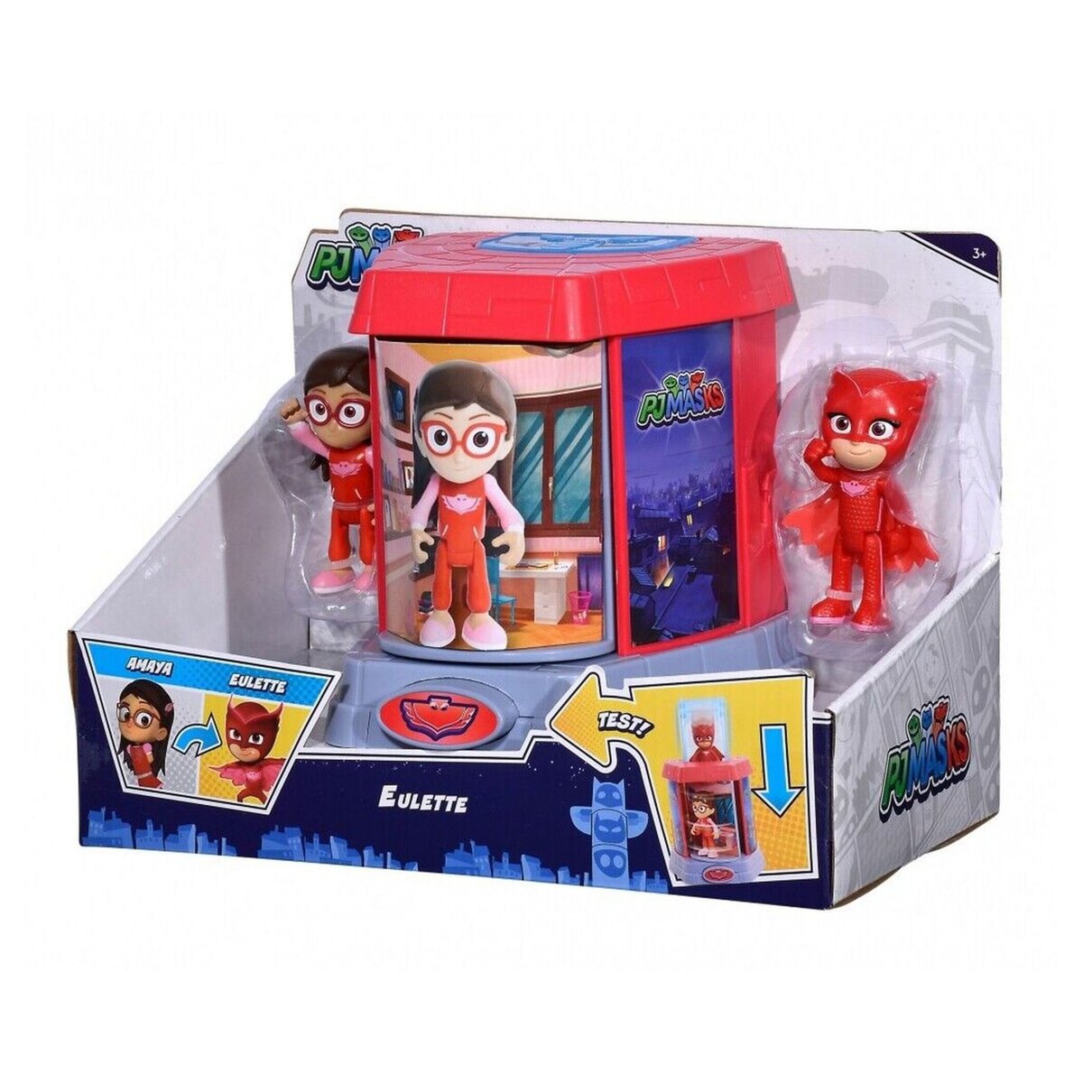 SIMBA Pyjamasques Transformation Amaya/Eulette pas cher - Auchan.fr