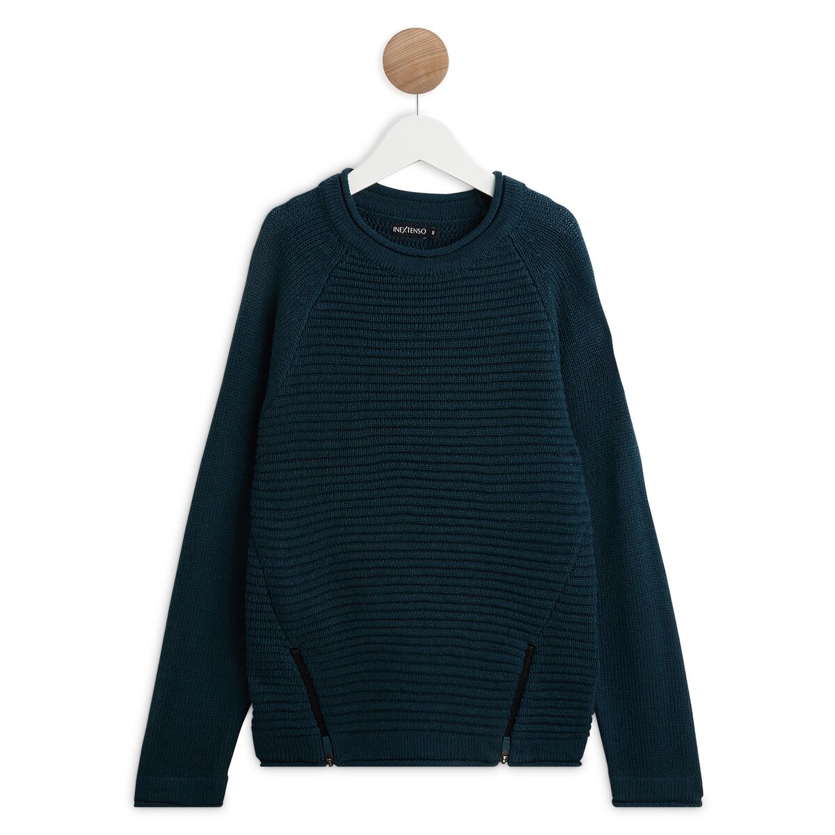 IN EXTENSO Pull avec zip garçon pas cher - Auchan.fr