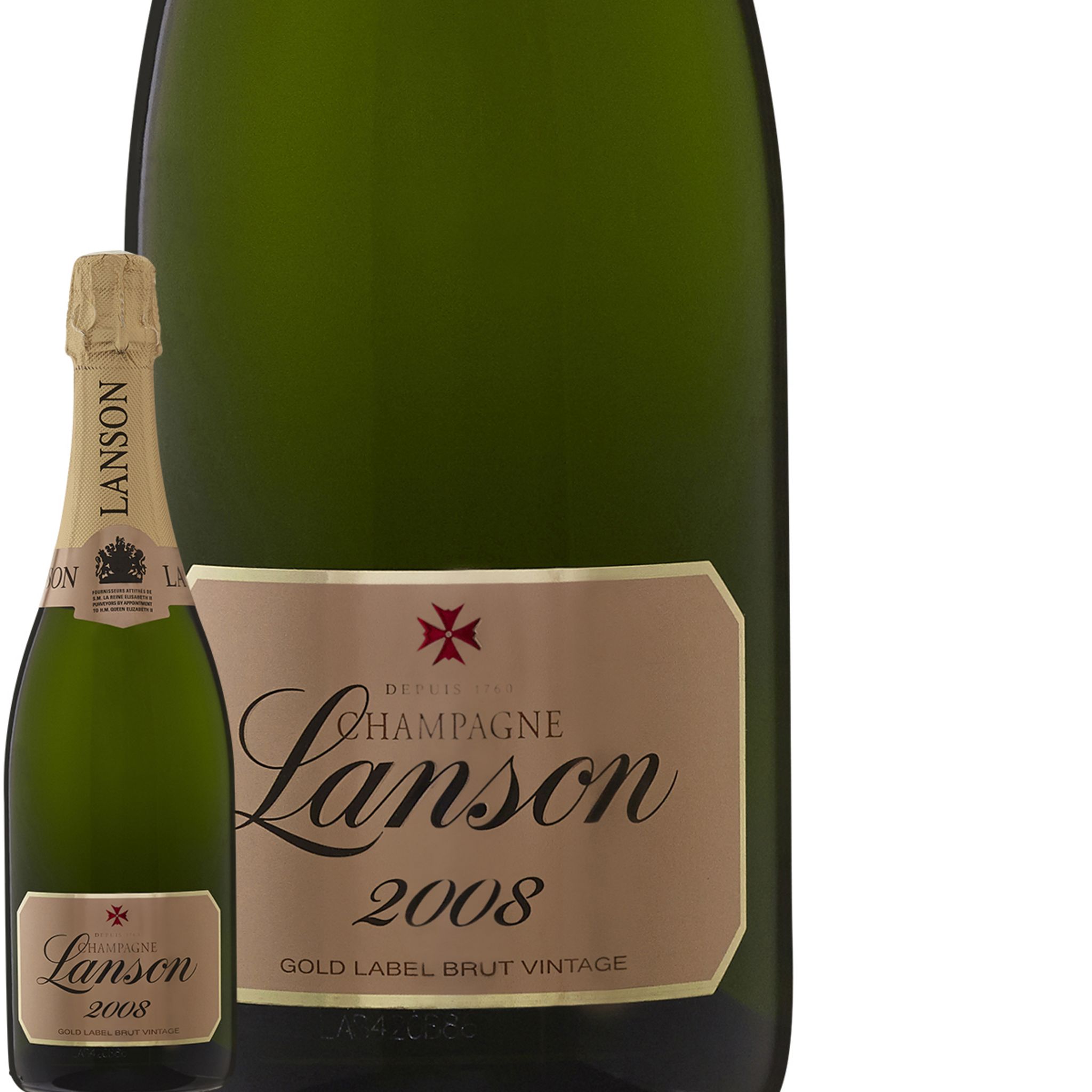 Lanson Champagne Lanson Gold Label Millesimé pas cher - Auchan.fr