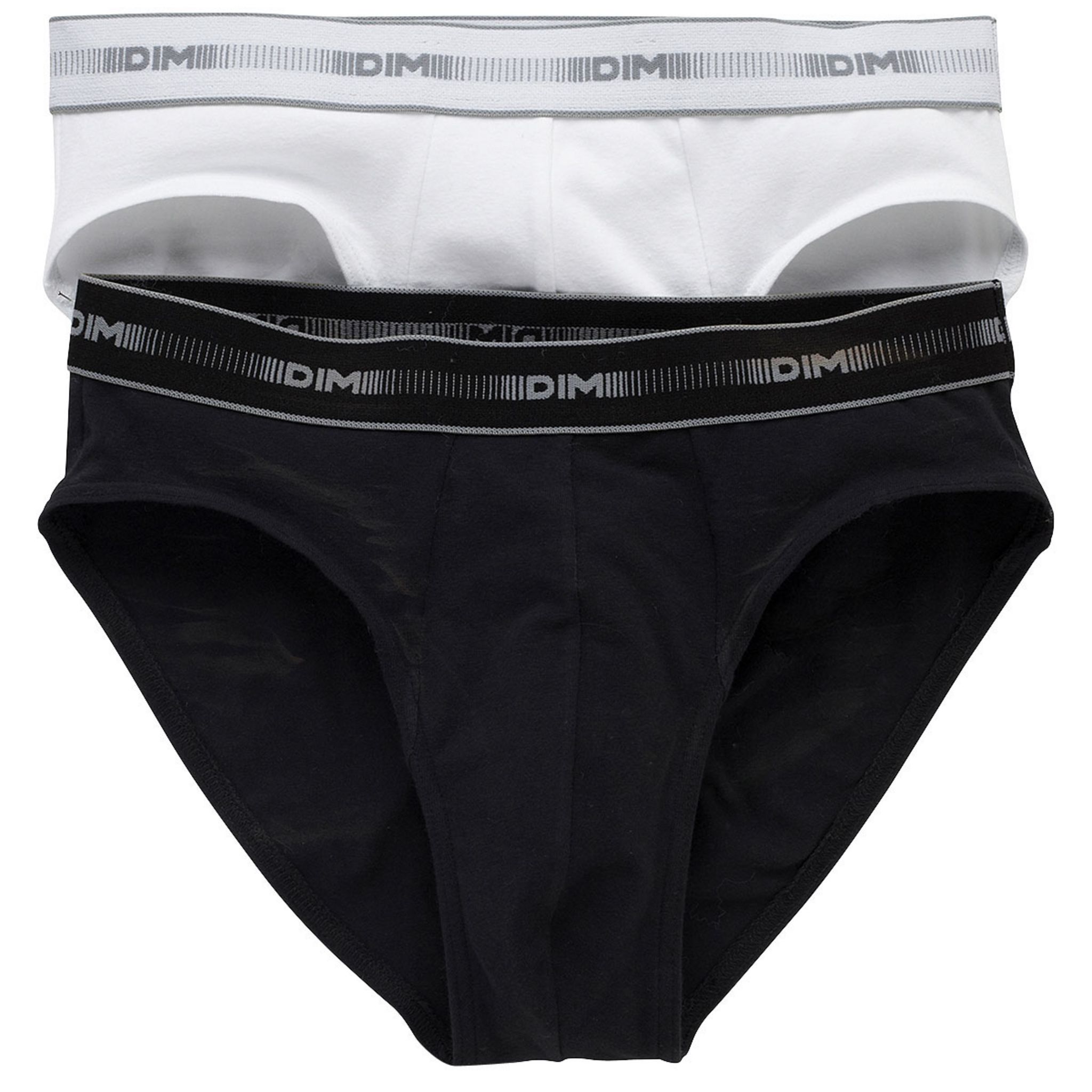 DIM Lot de 2 slips unis pas cher - Auchan.fr