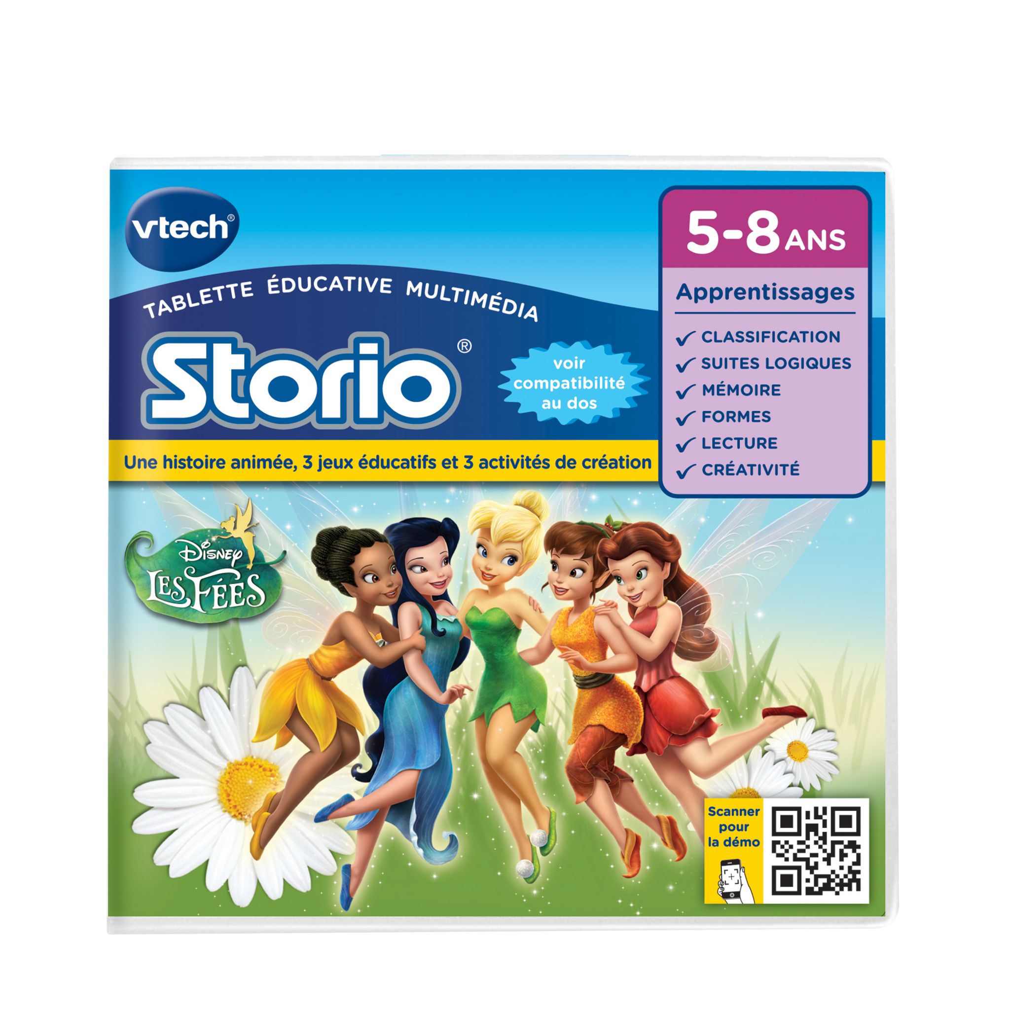 VTECH Jeu éducatif Storio Les Fées - Disney Fairies pas cher - Auchan.fr