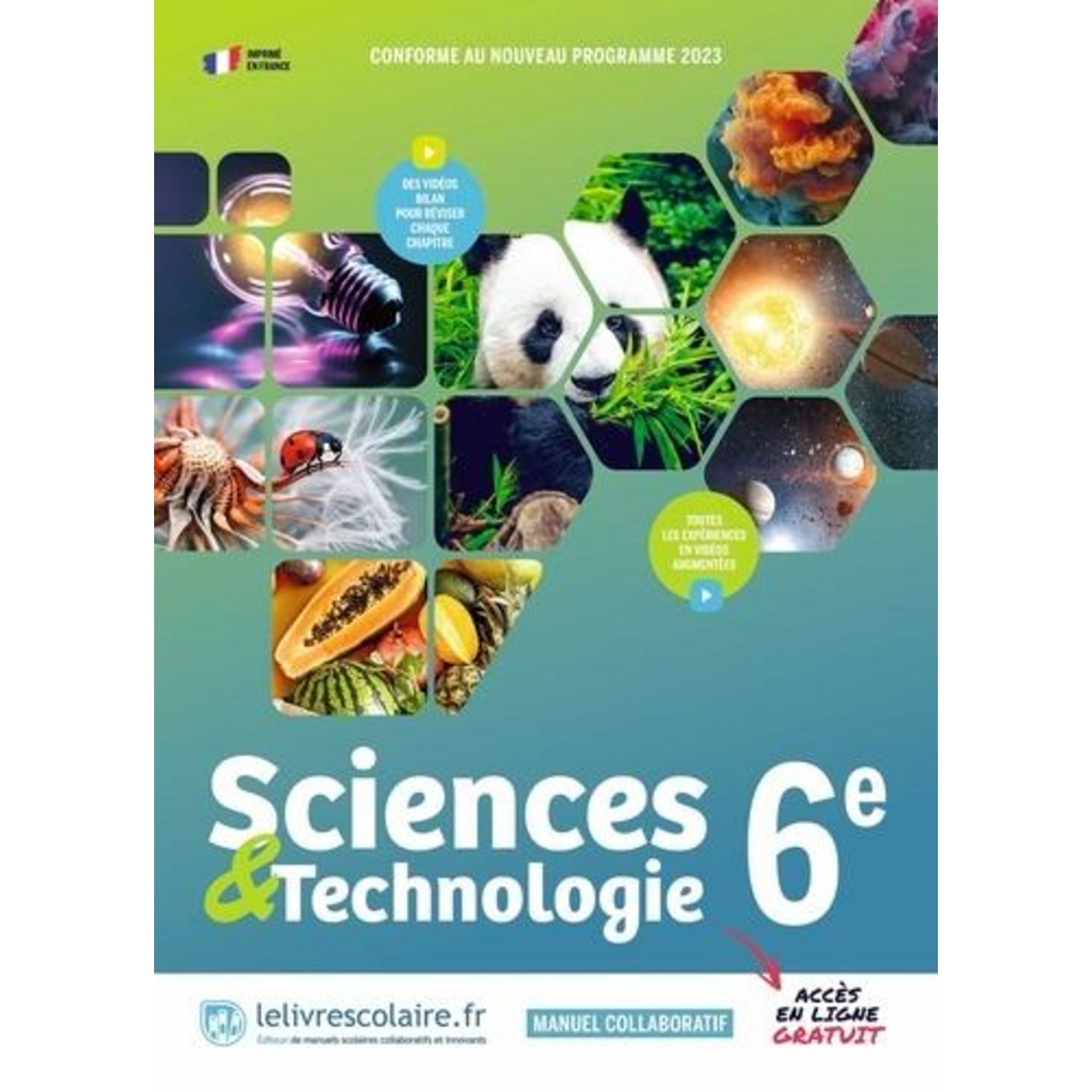 SCIENCES & TECHNOLOGIE 6E. EDITION 2024, Gaillard Cyril pas cher ...