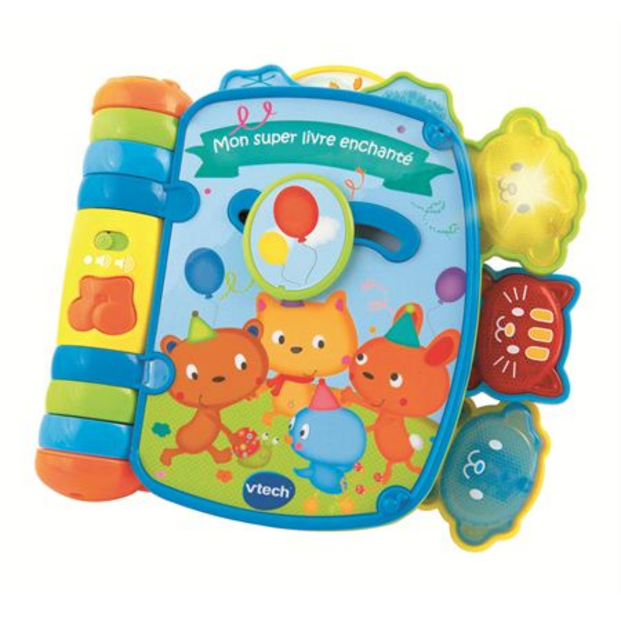 VTECH Super livre enchanté bleu pas cher - Auchan.fr