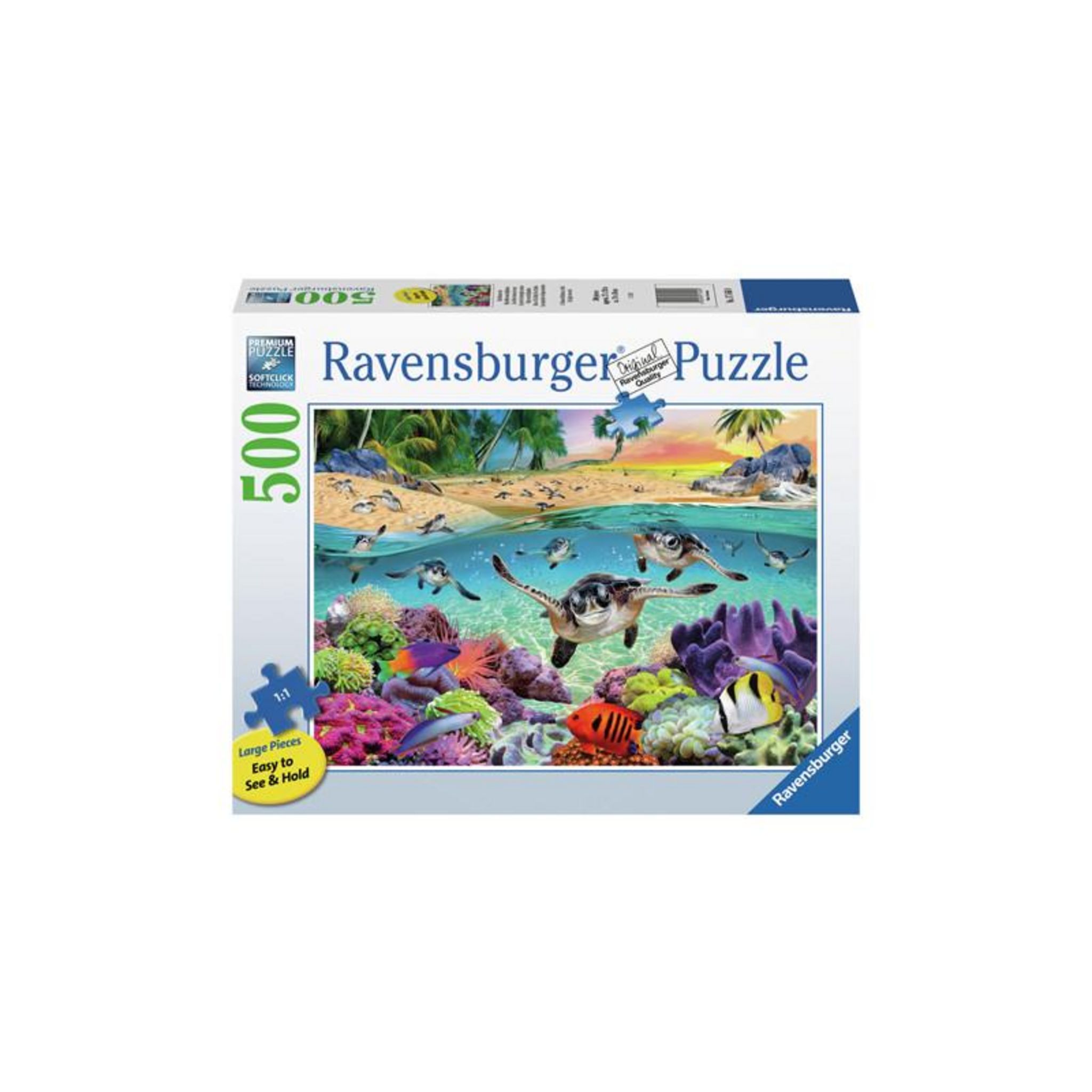 RAVENSBURGER Ravensburger - Jigsaw puzzle Baby Sea Turtles, 500 pcs ...